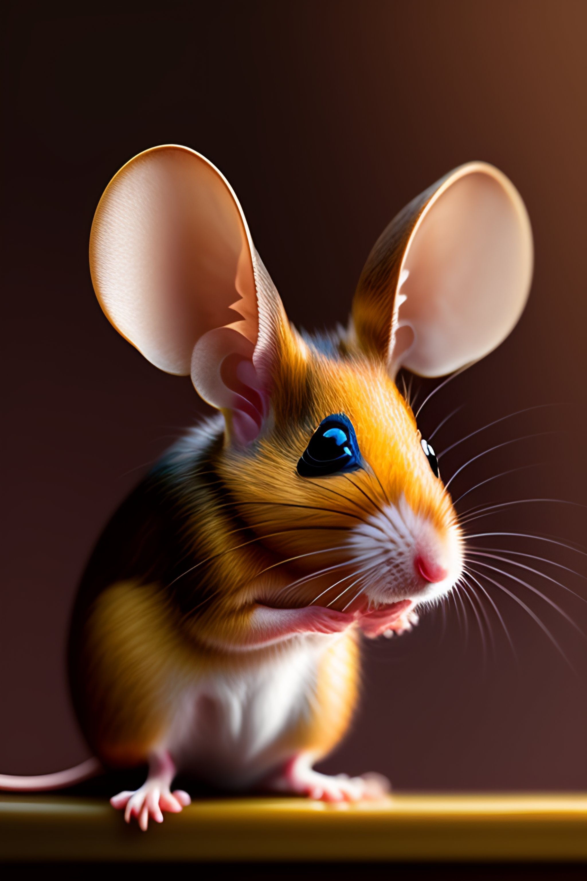 Lexica - Portrait of a mouse in pixar style