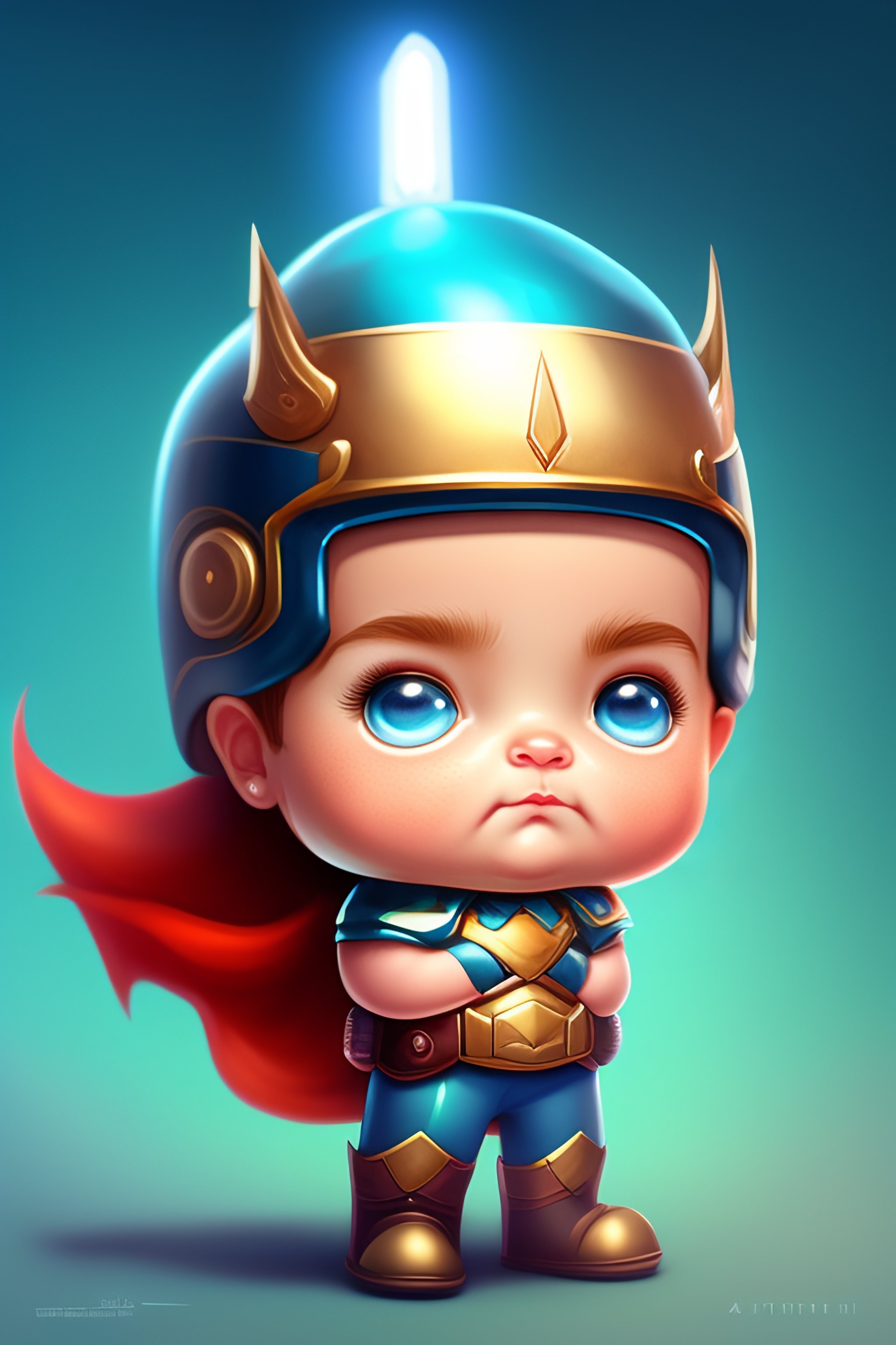 Baby Thor Cartoon