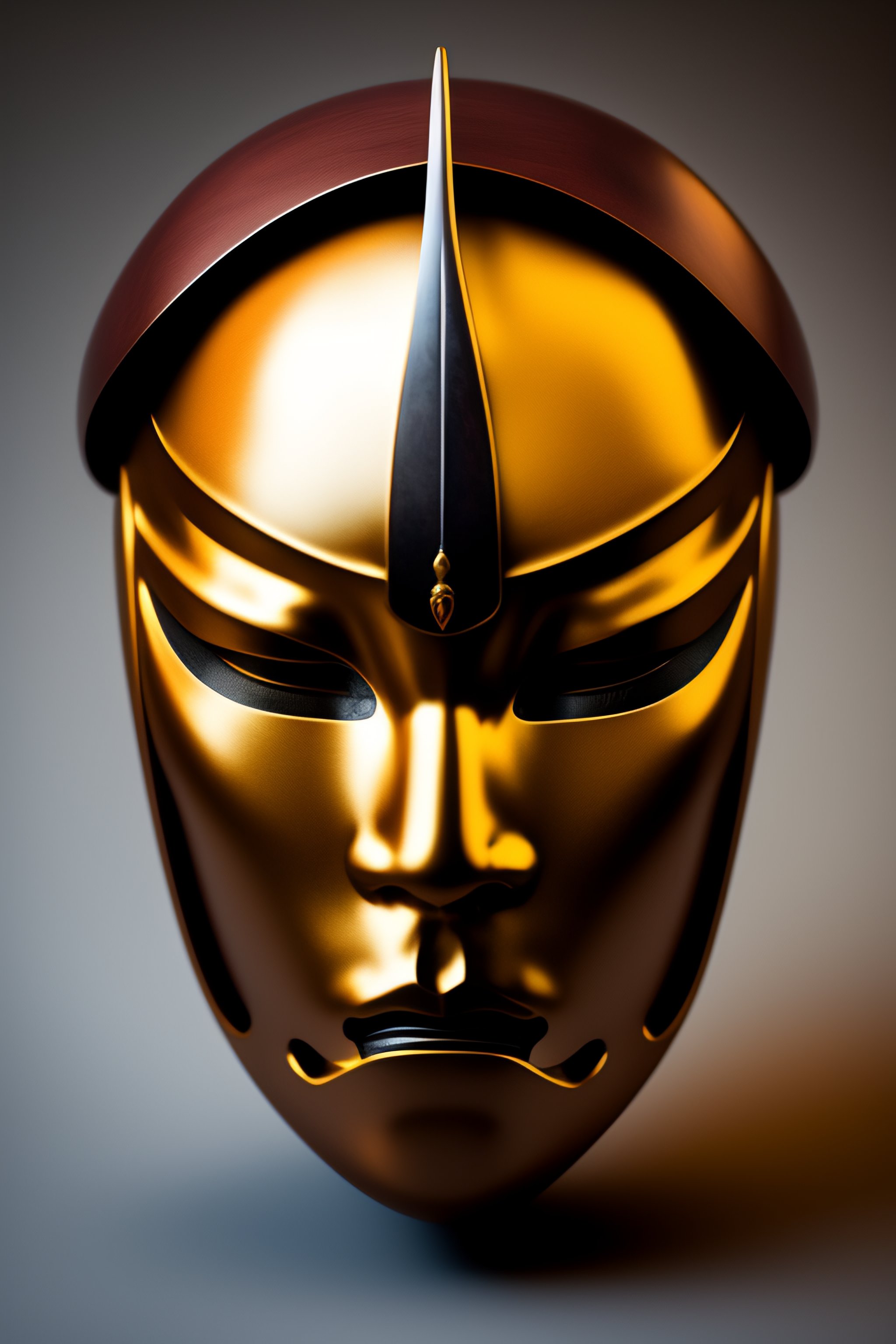 Lexica - Broken samurai mask