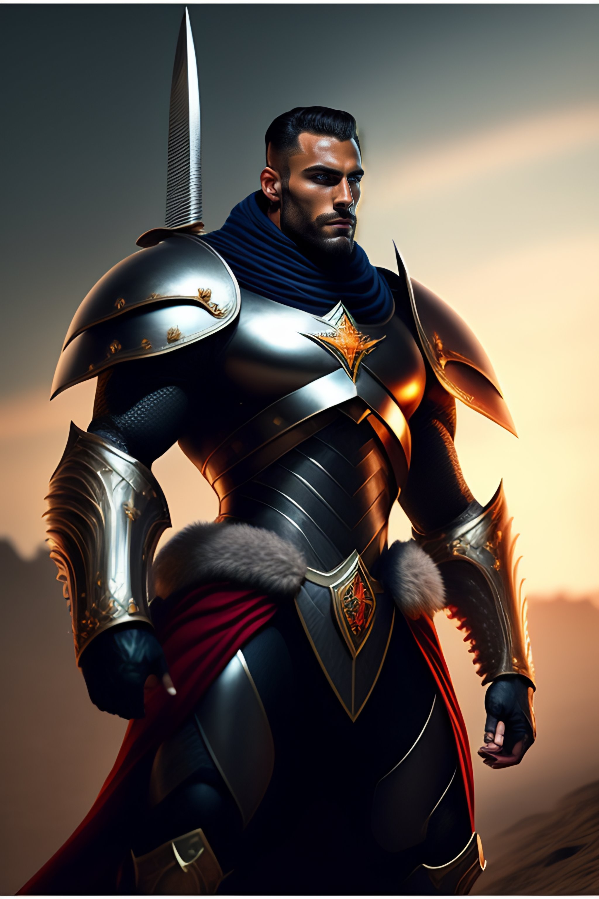 Lexica - Gigachad Knight