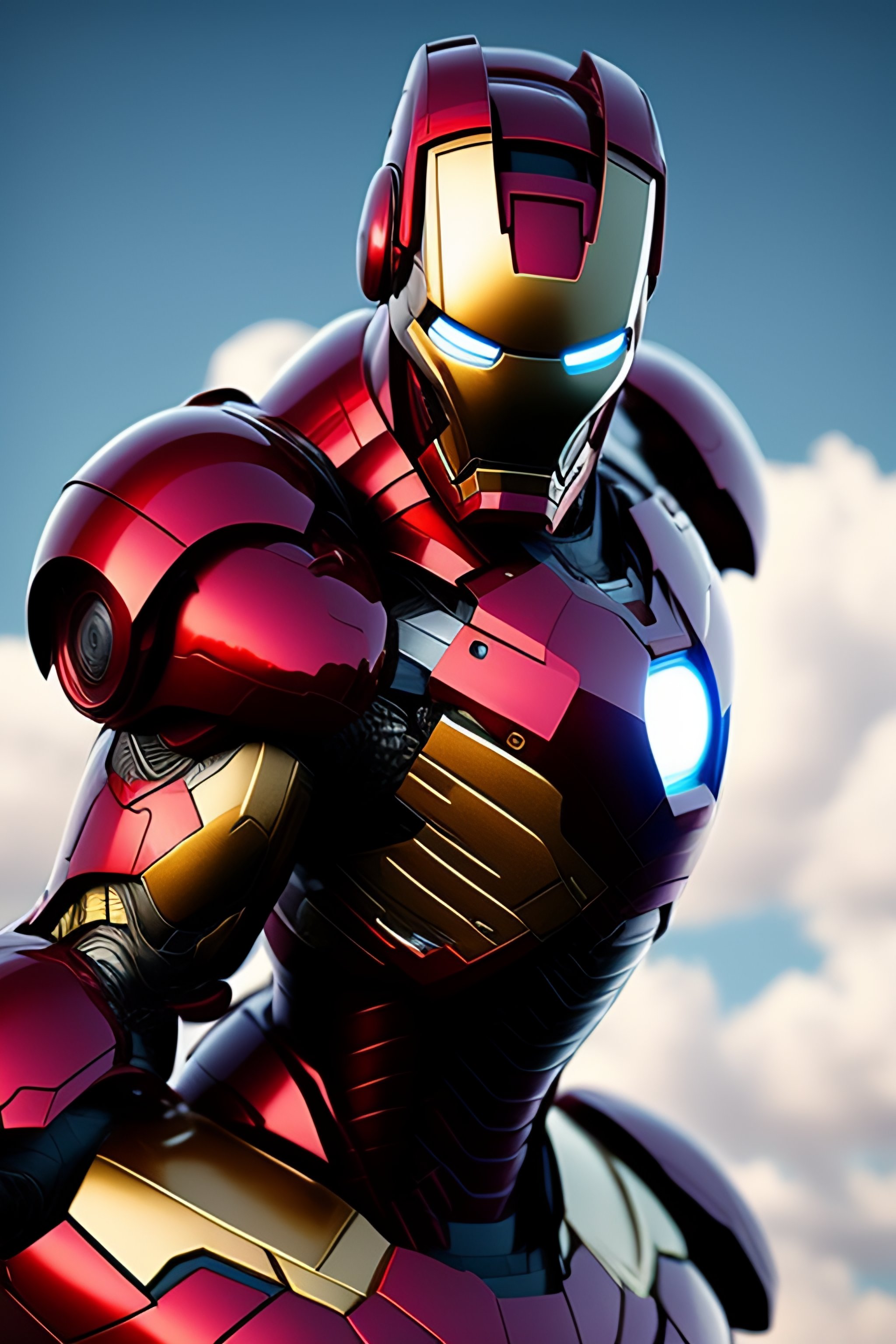 Iron Man Avengers Flying