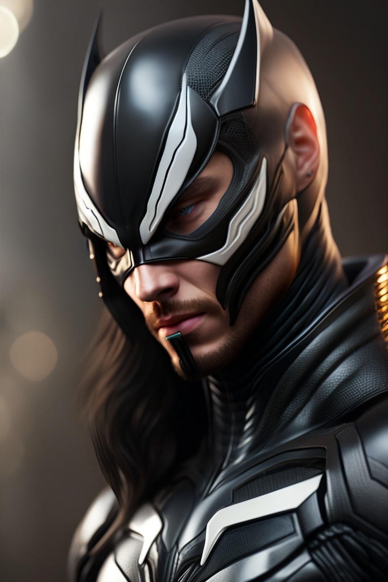 Lexica - Venom , symbiote, megan fox , ultra realistic, 4k