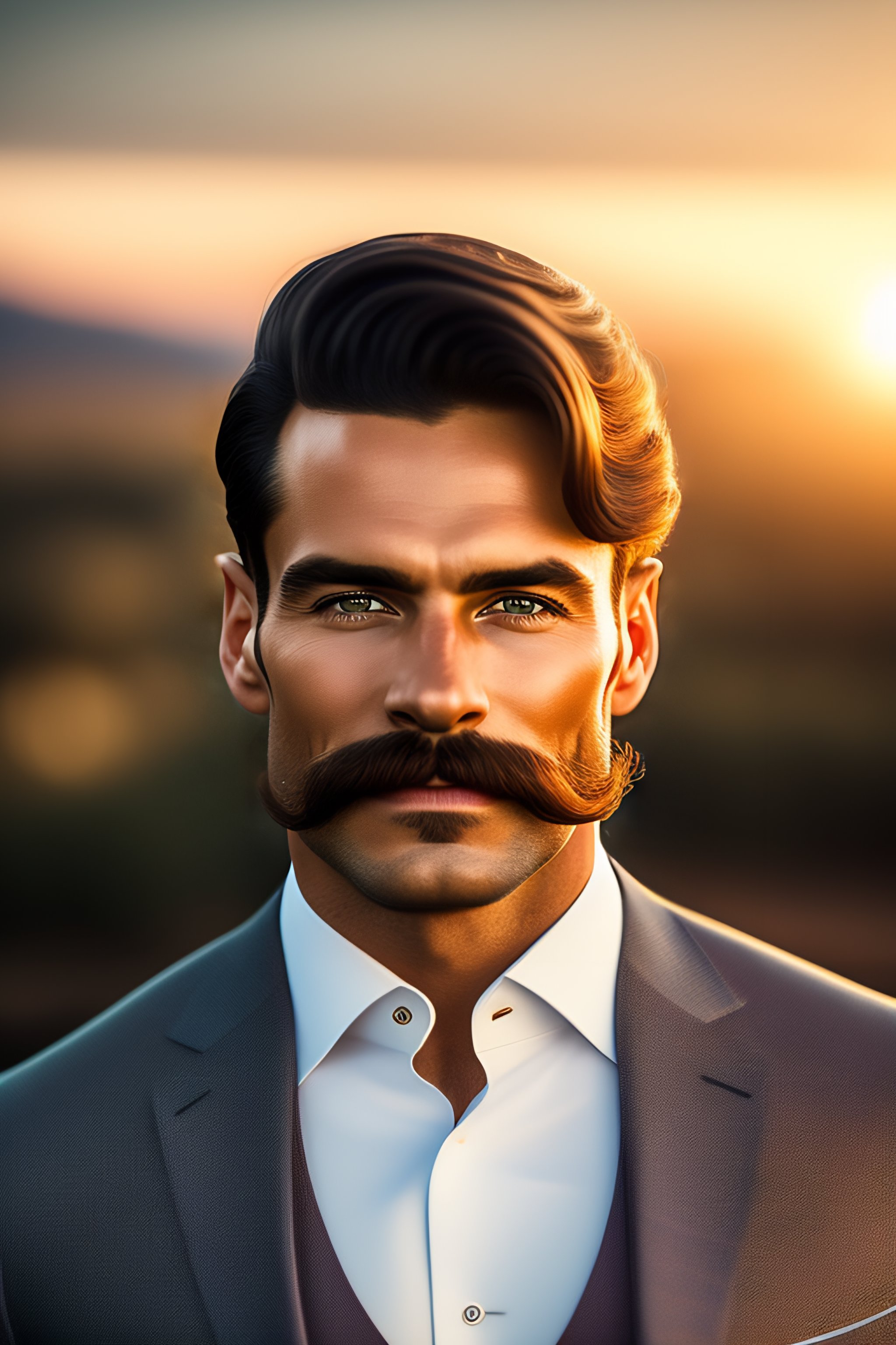 English Mustache