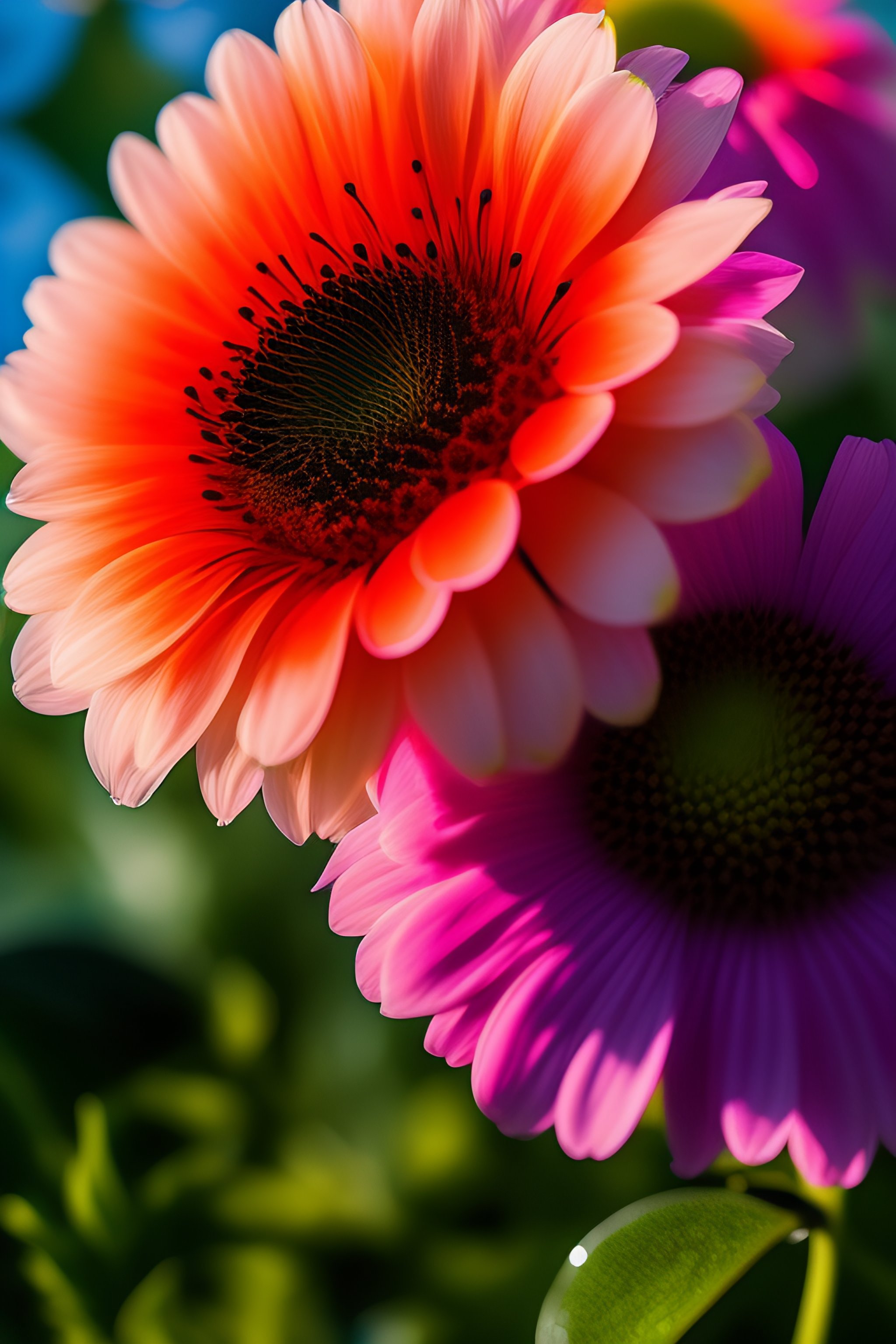 Lexica - David Carson, flowers