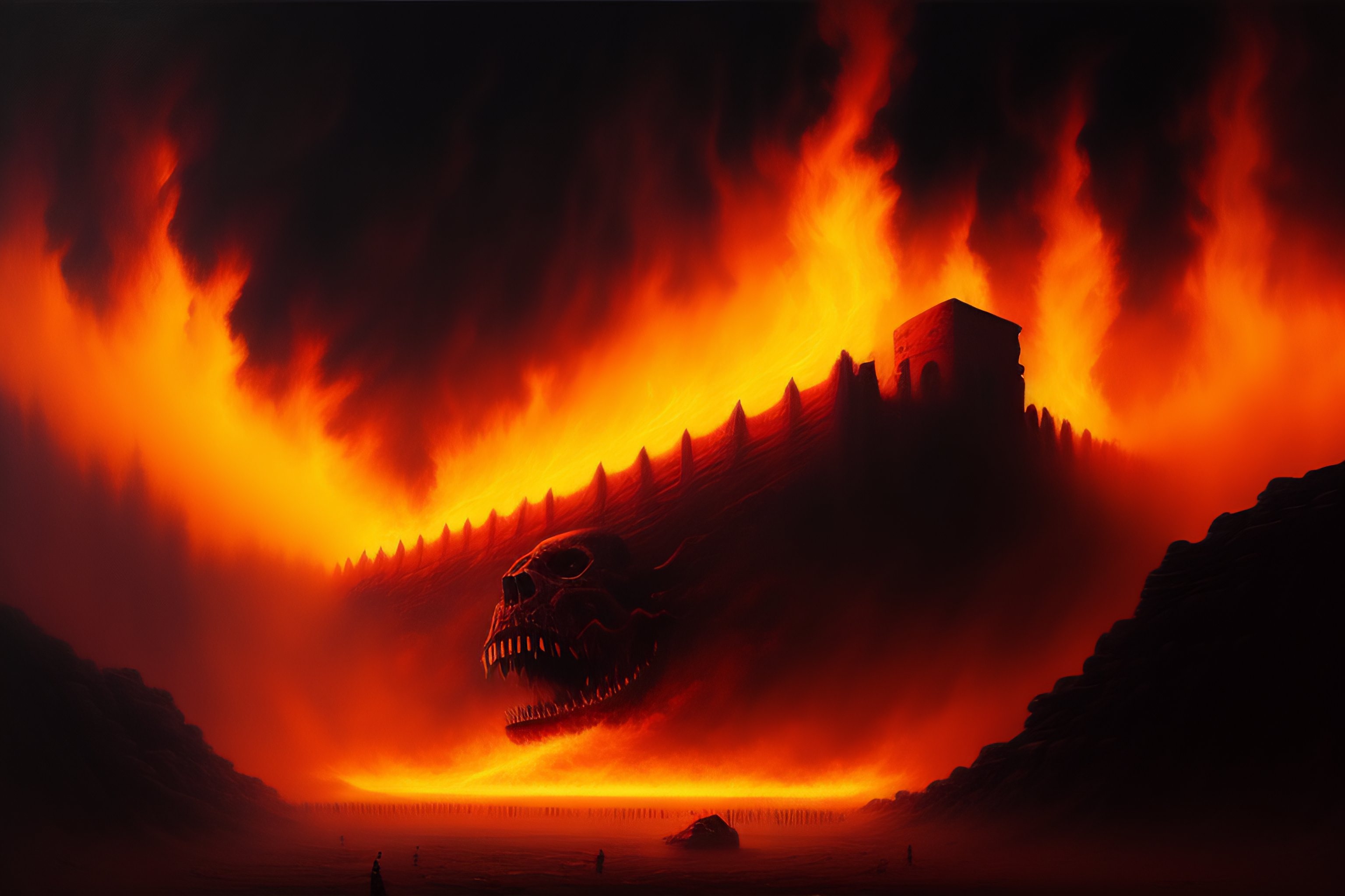 Lexica - Repressed emotion creatures and monsters at the mouth of hell ...