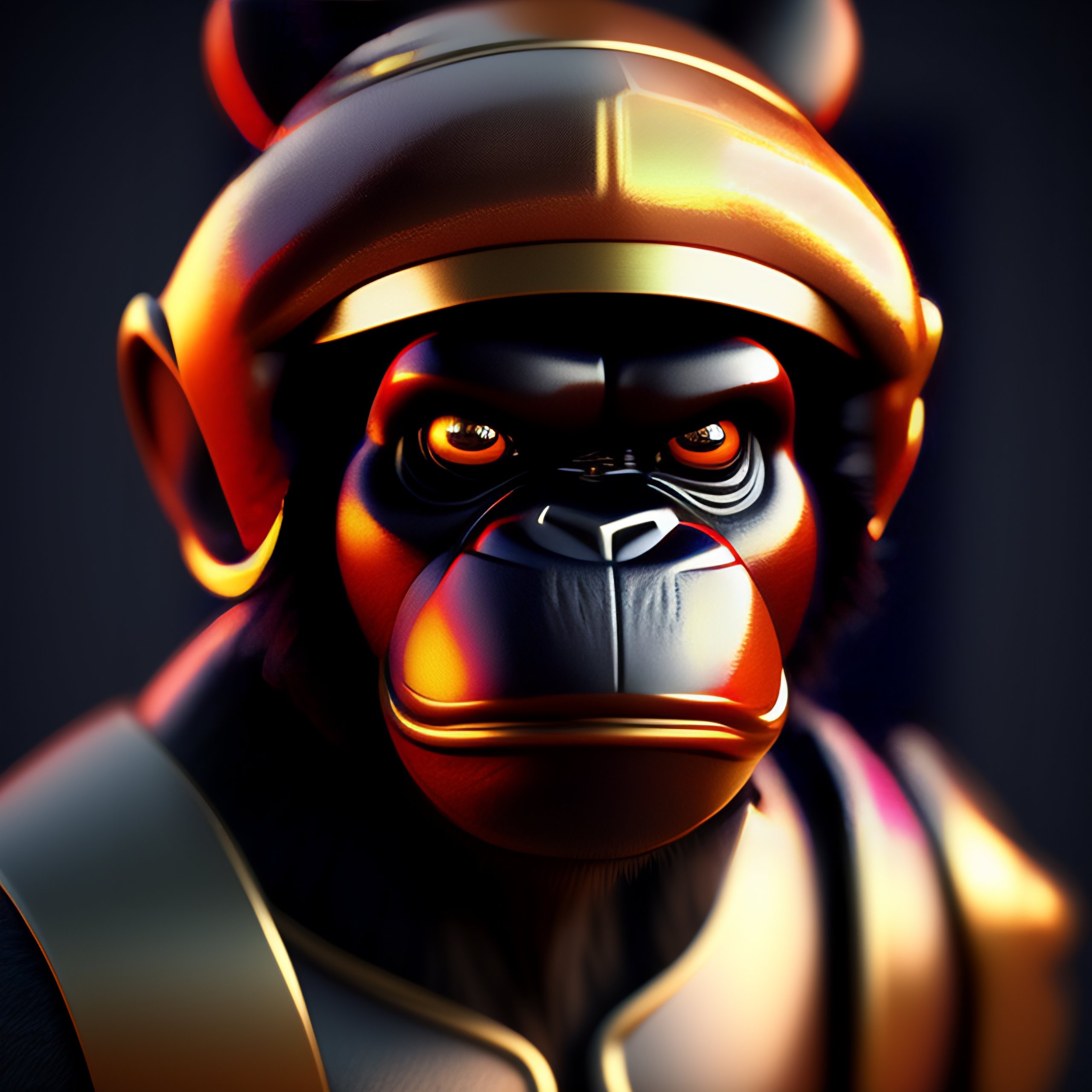 Lexica - Realistic mojo jojo monkey from powerpuff girls, maya render ...