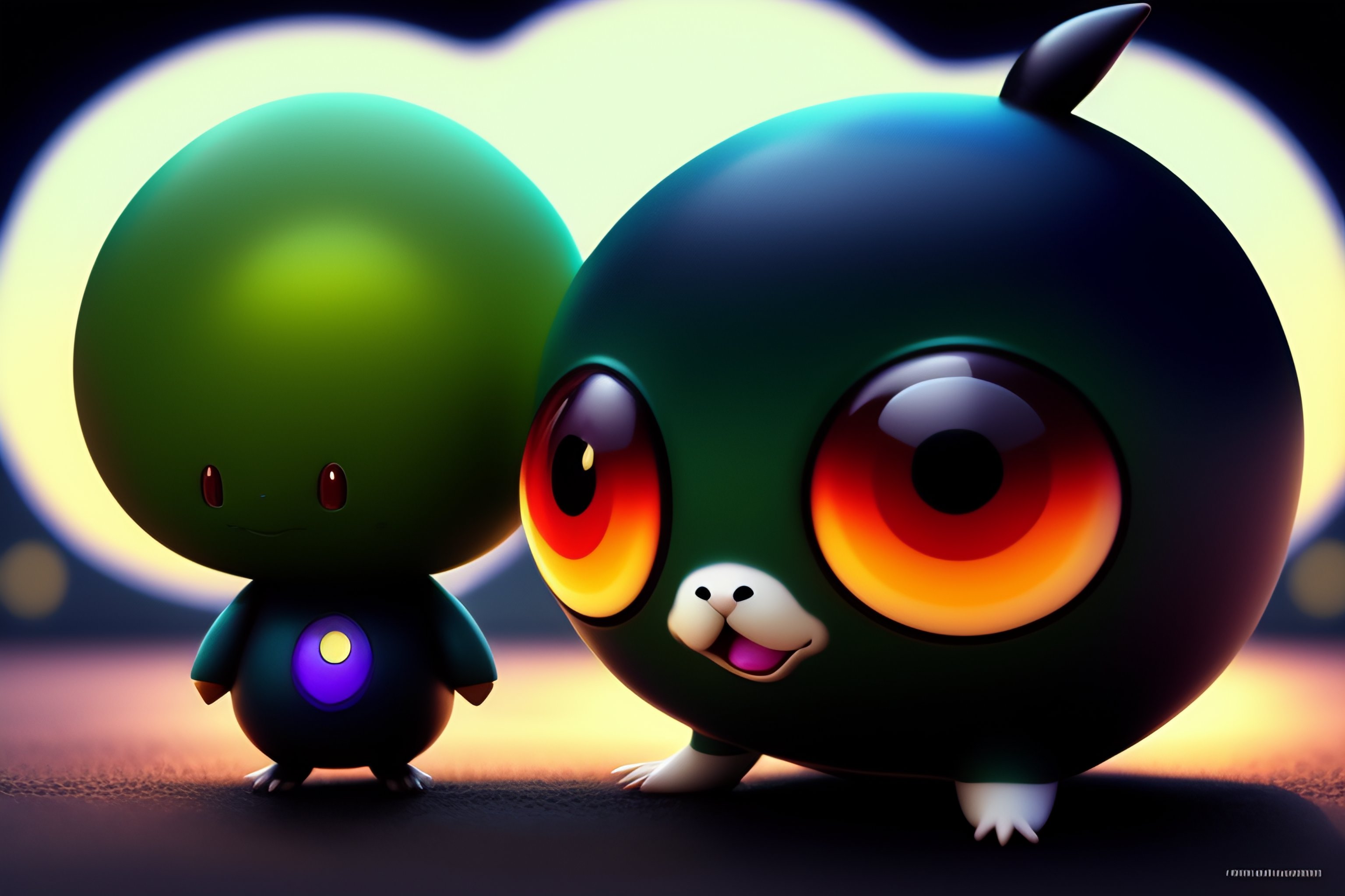 Lexica - Pokemon in tim burton style