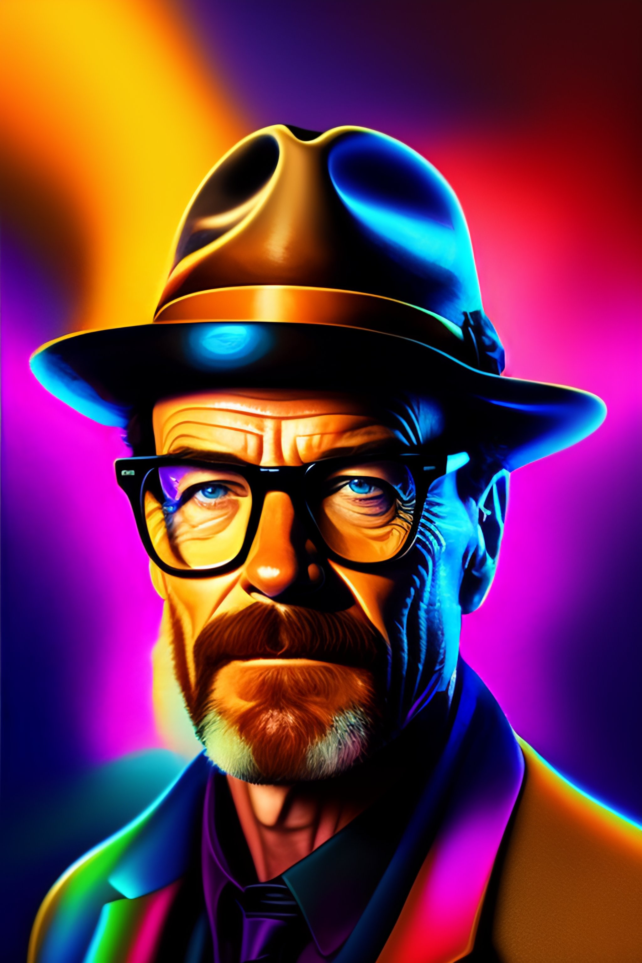 Lexica - Bryan Cranston from the TV series Breaking Bad bald in a hat ...