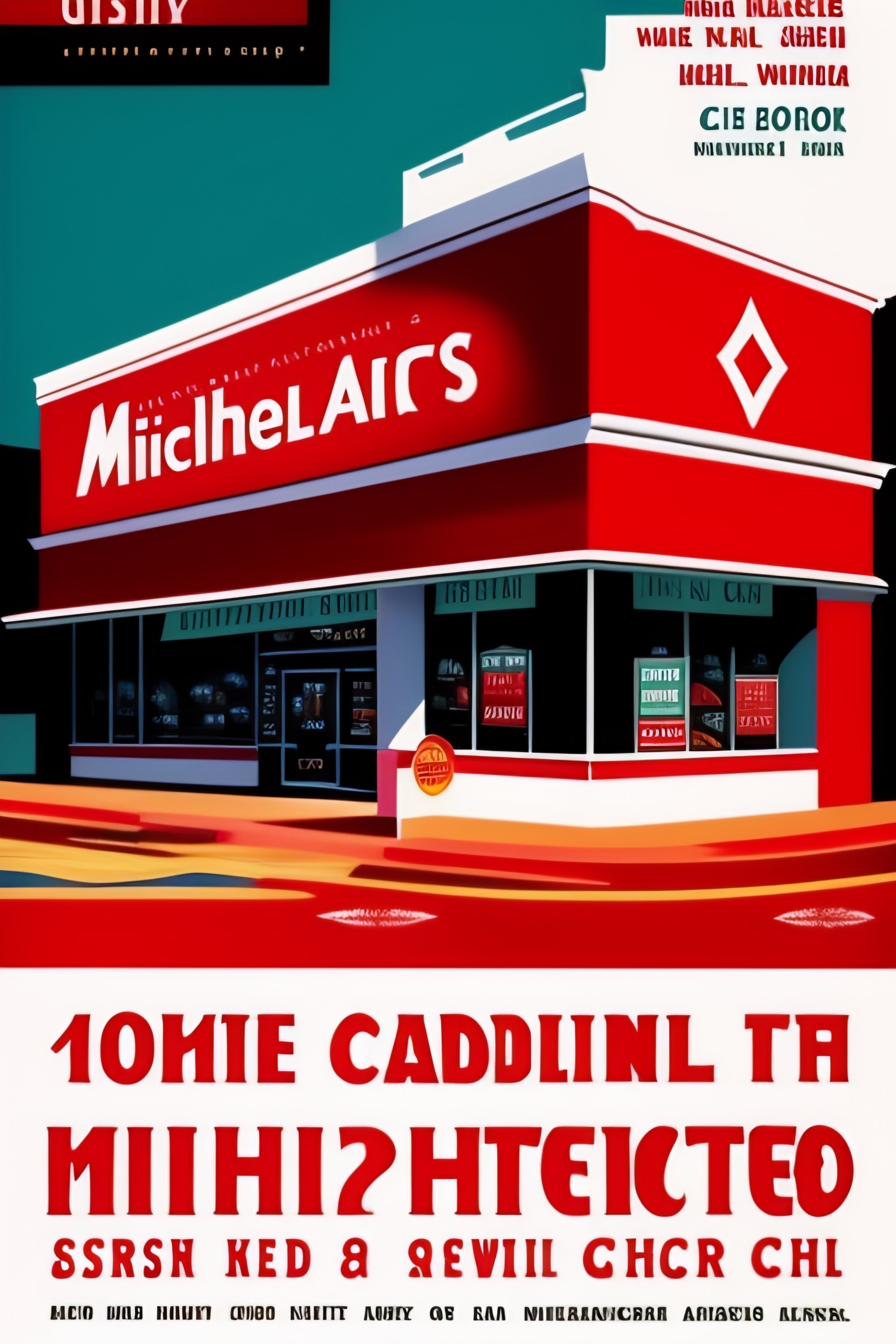 Lexica - An advertising poster of the Michaels arts and crafts store ...
