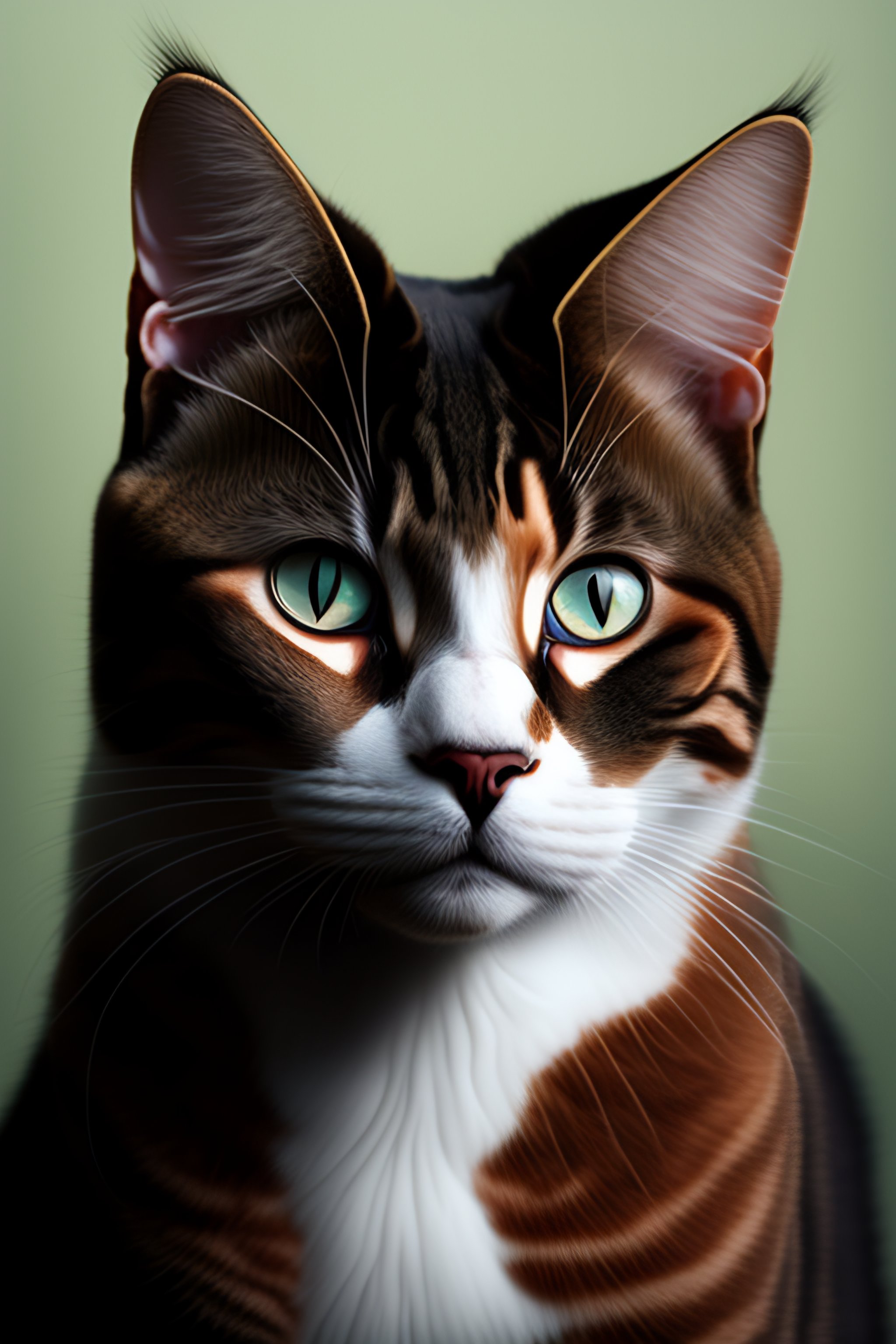 Lexica - Sad cat with tears in its eyes