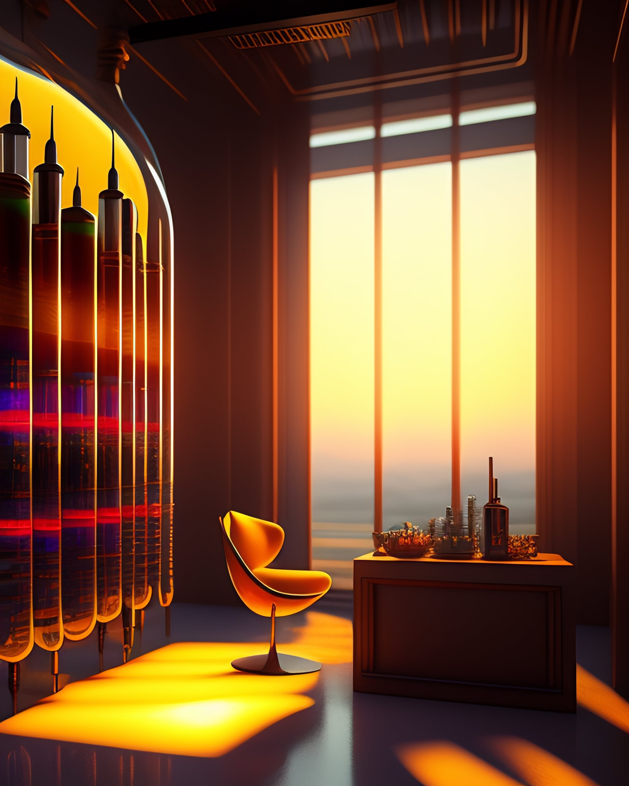 Lexica - Highly detailed surreal portrait of a handsome humanoid mad ...