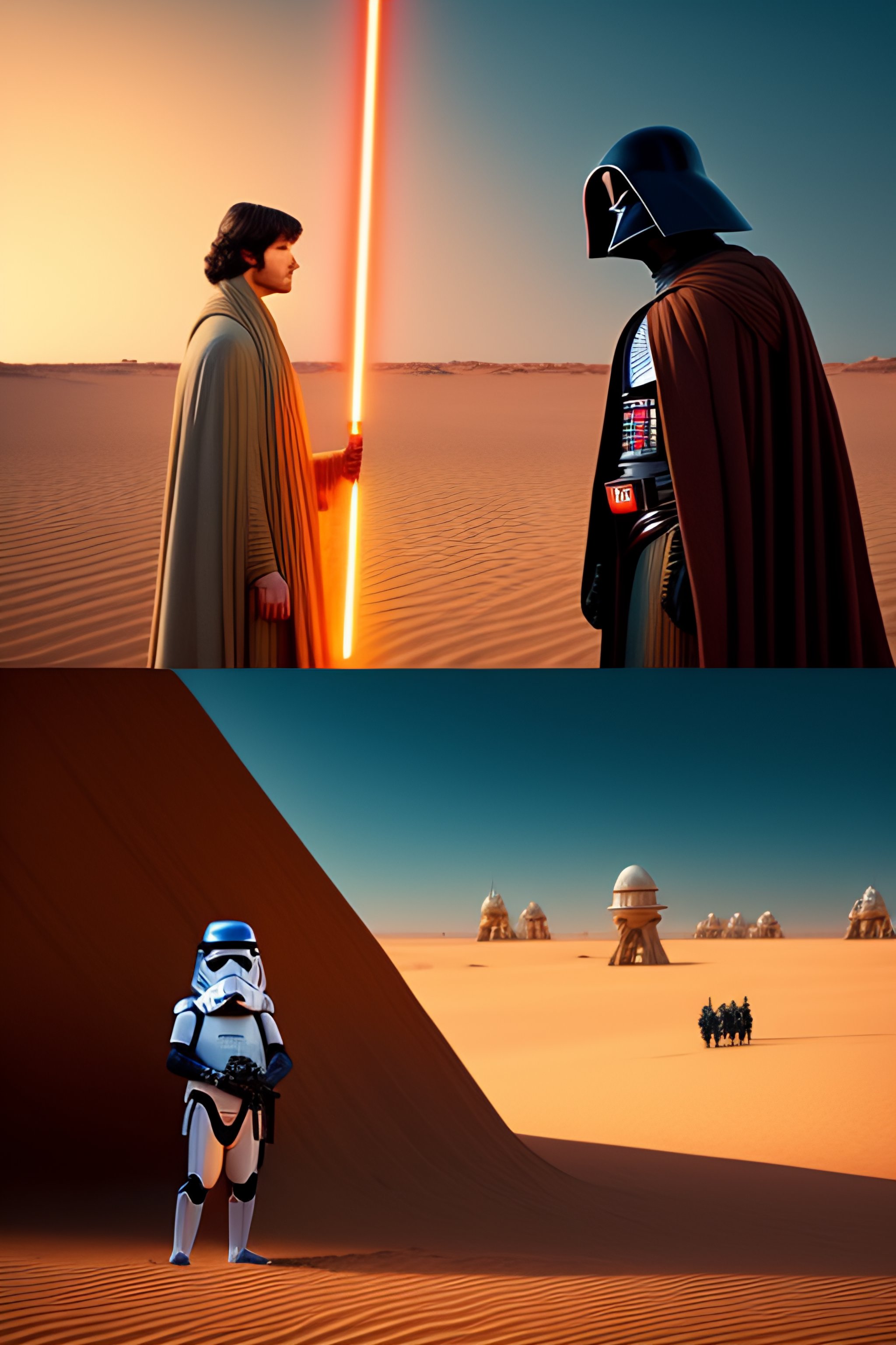 Lexica - Star wars directed by wes anderson
