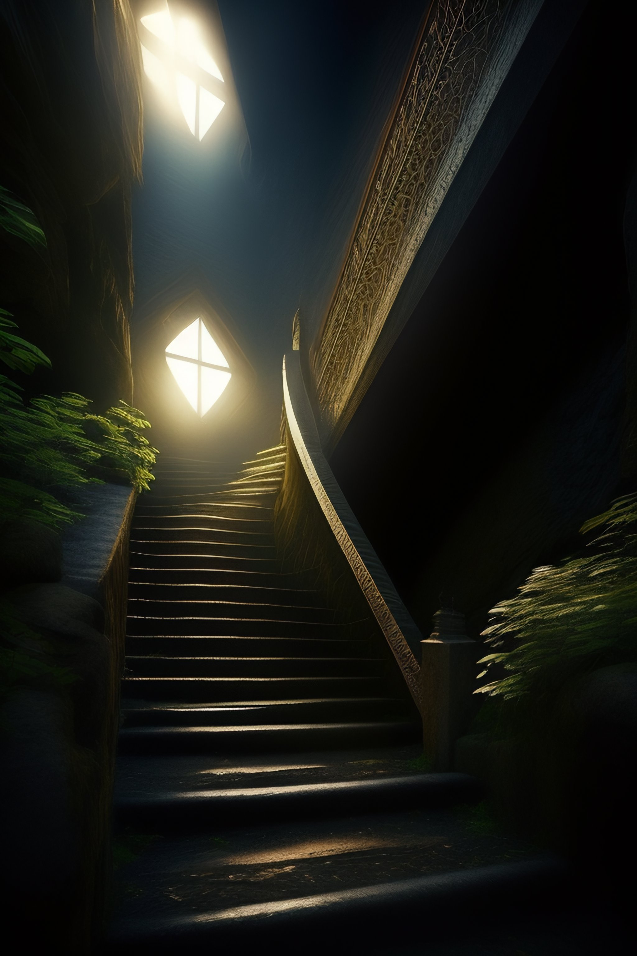 Lexica - The endless stairway into darkness is a strange and mysterious ...