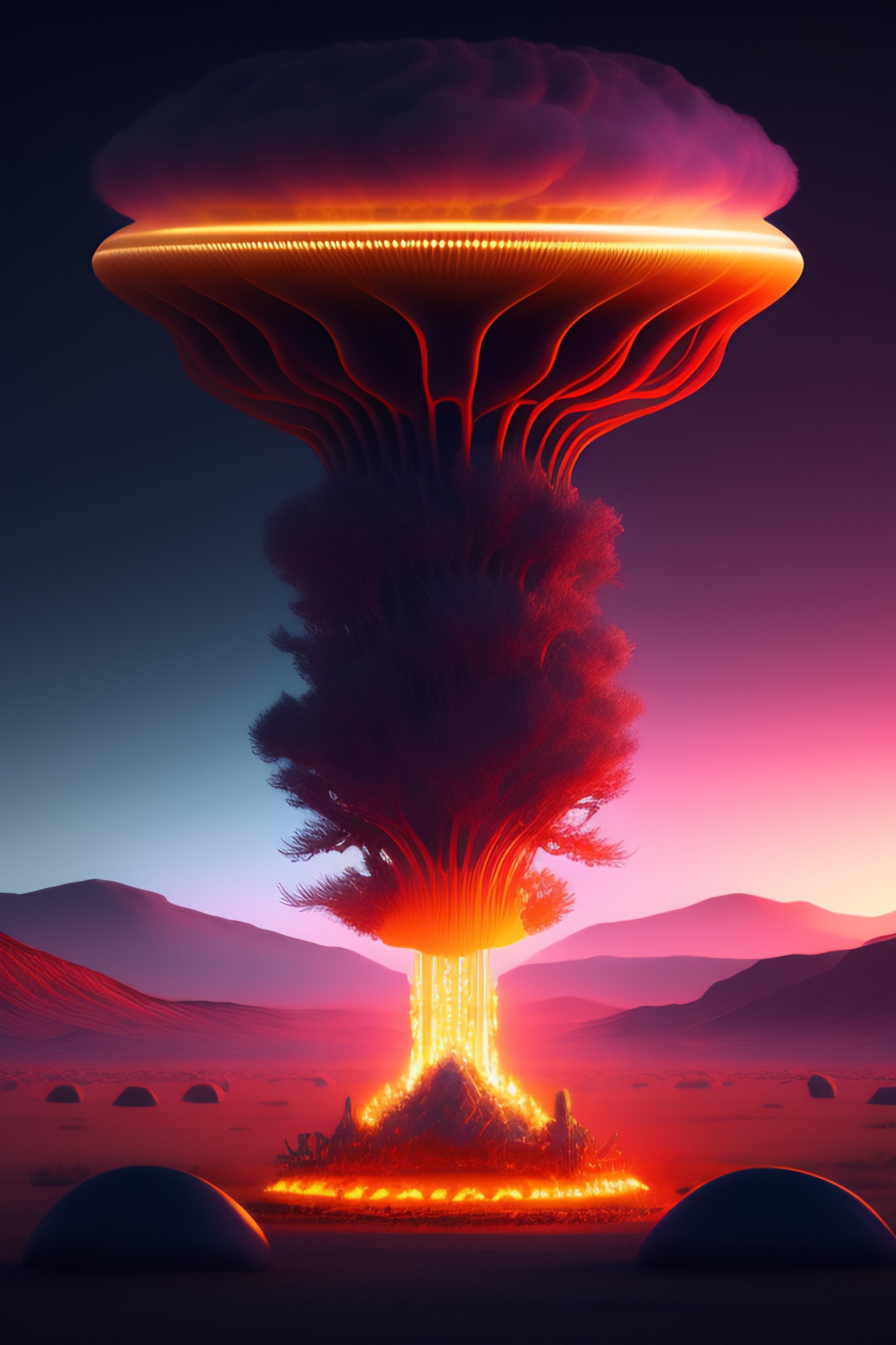 Lexica - Composition of nuclear explosion, animals skulls, bones, rib ...