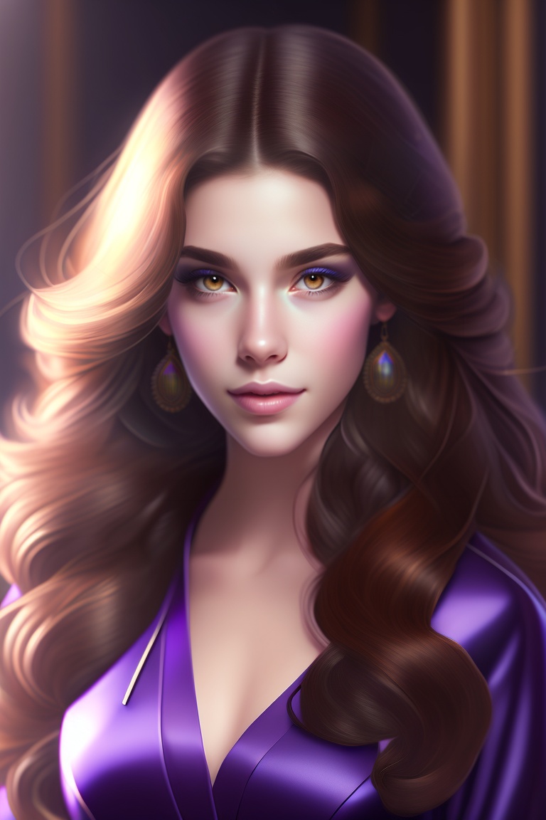 Lexica - A real, beautiful human girl with brown hair and Arabic eyes ...