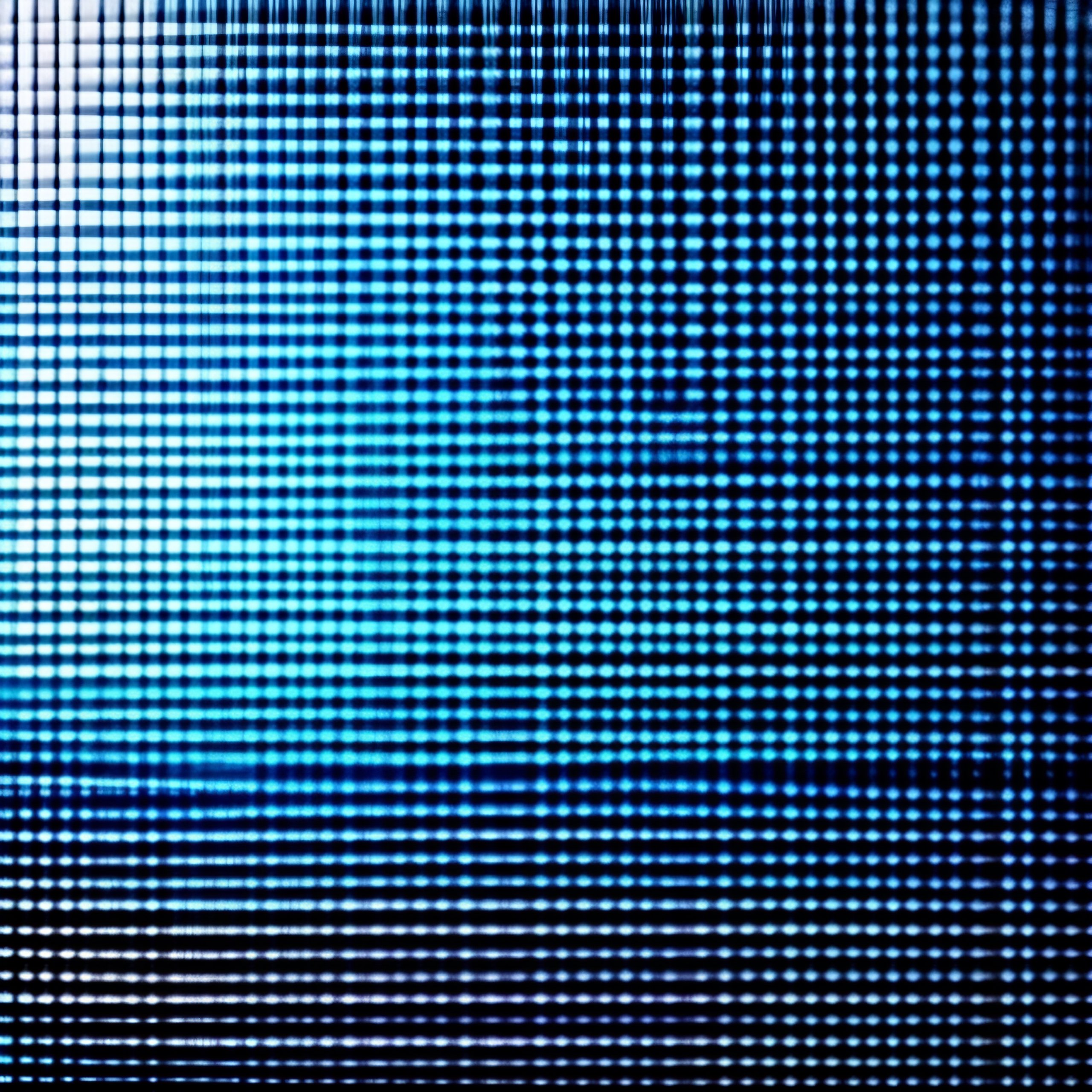 Lexica - Texture mostly black with cool blue funky grid sea lines