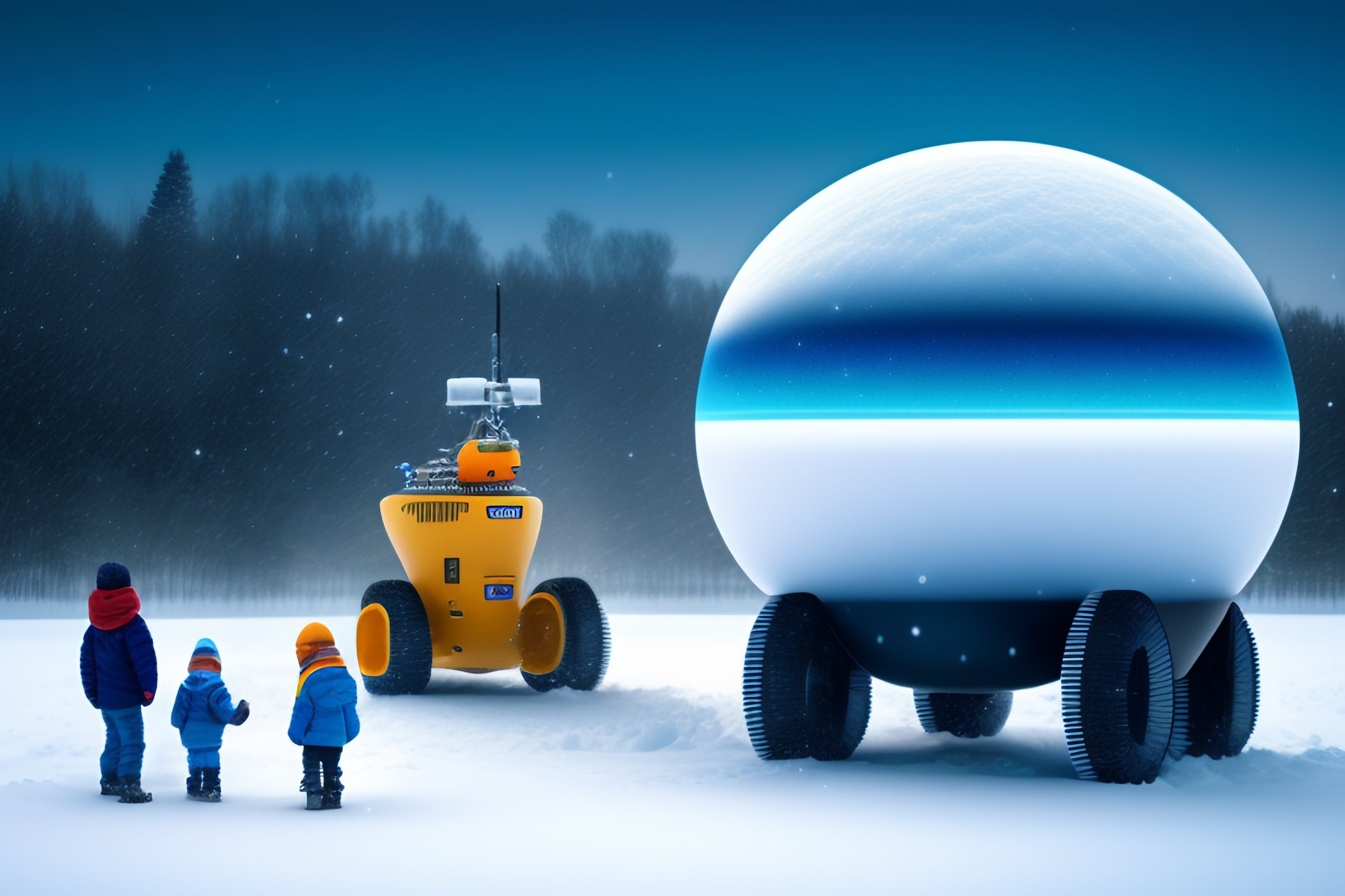 Lexica - Robots and human children are making a big snowball in the ...