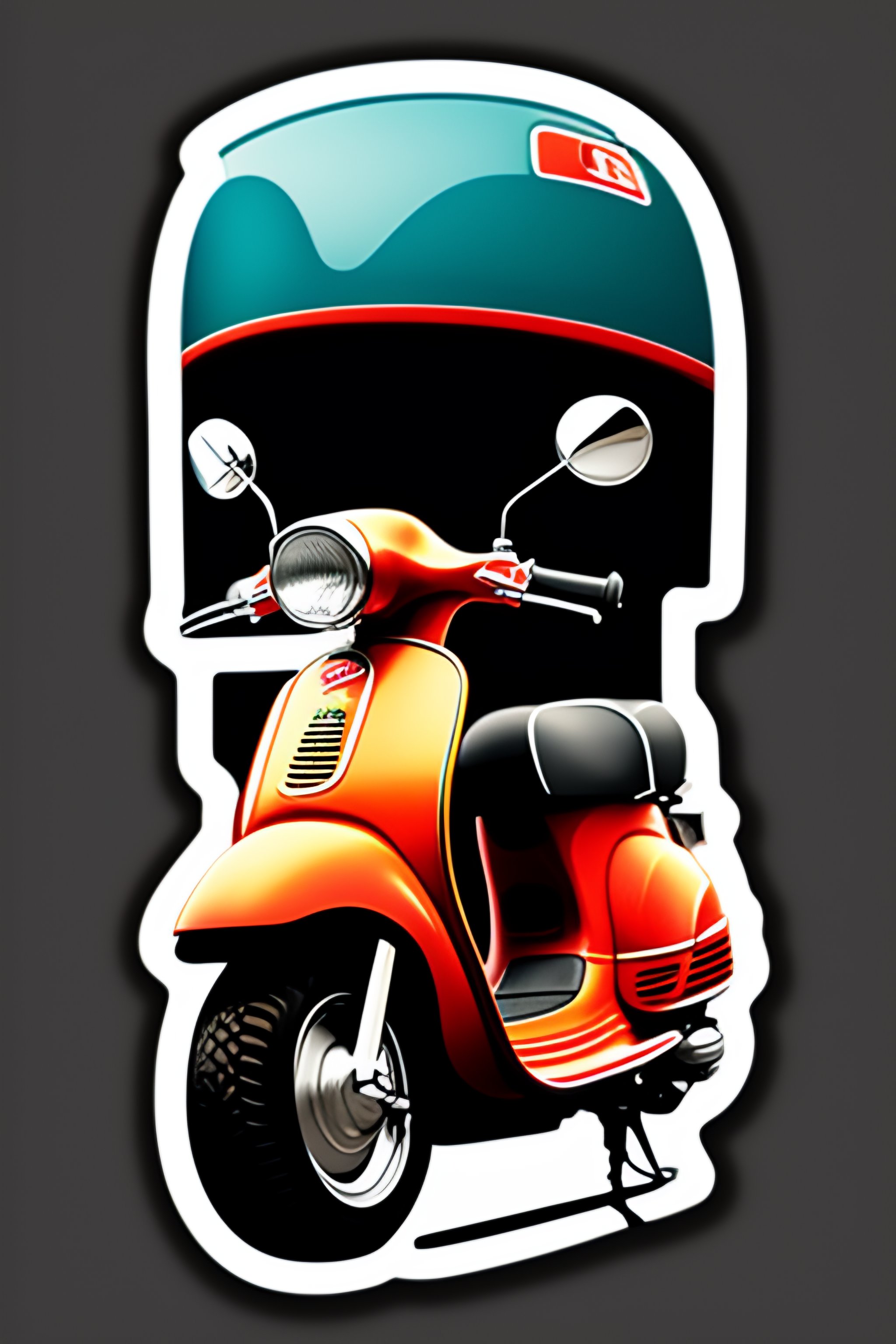 Lexica - Scooter sticker