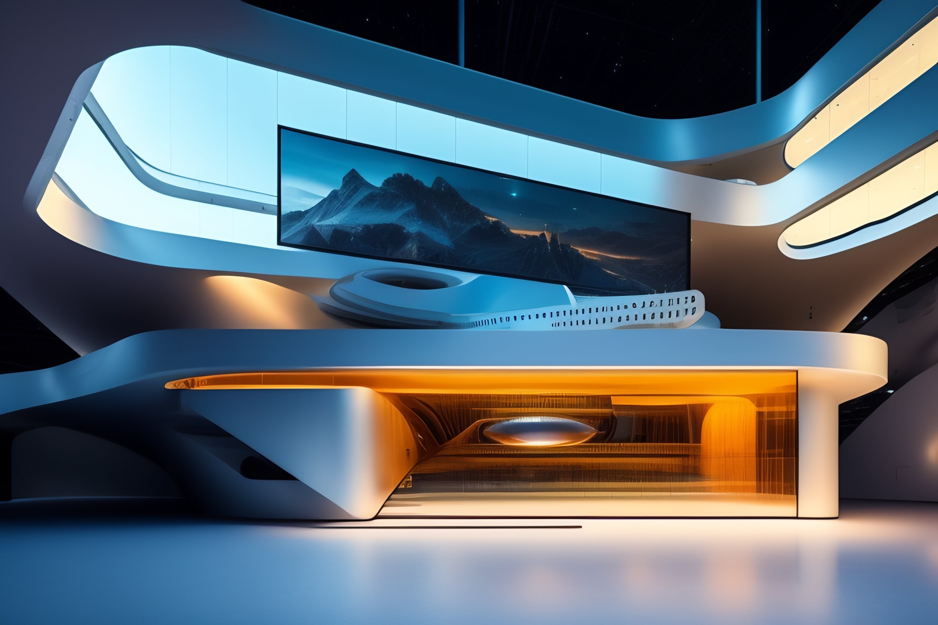 Lexica - A immersive and high tech Quantum Mechanics museum in future