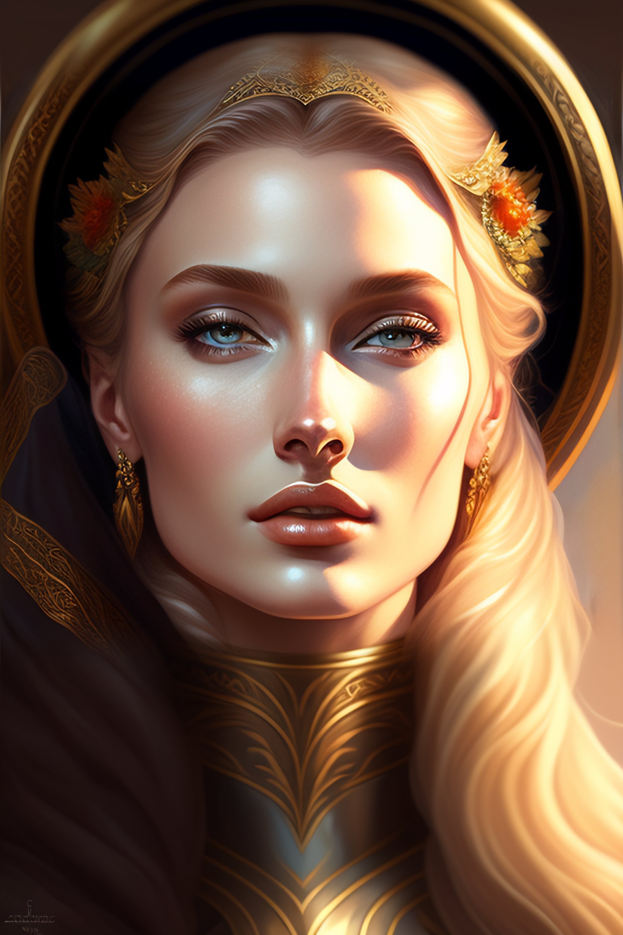Lexica - Sansa angeline jolie, intricate, elegant, highly detailed ...