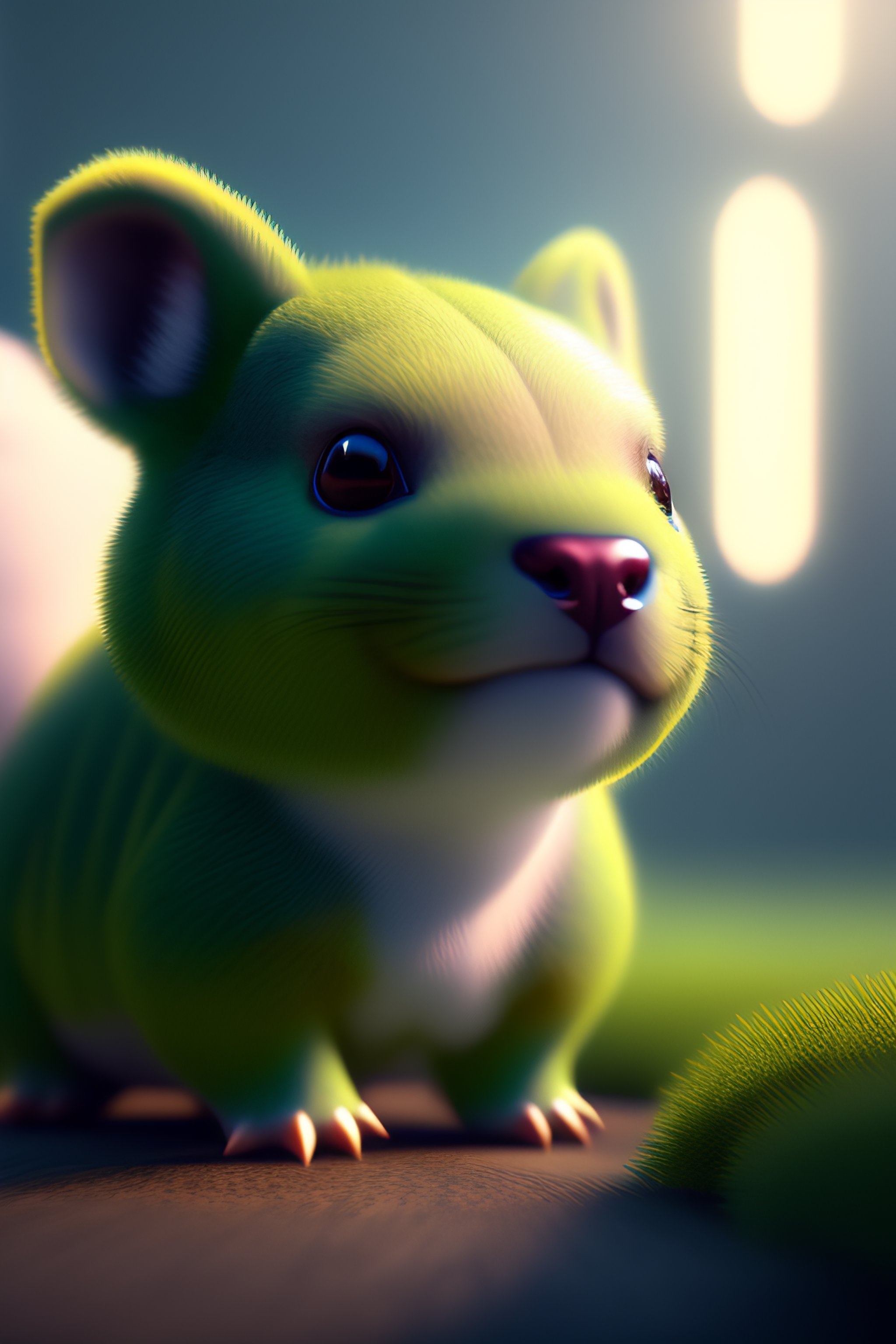Lexica - Ultra hd! realistic, Bulbasaur, soft fur, dreamy, landscape ...