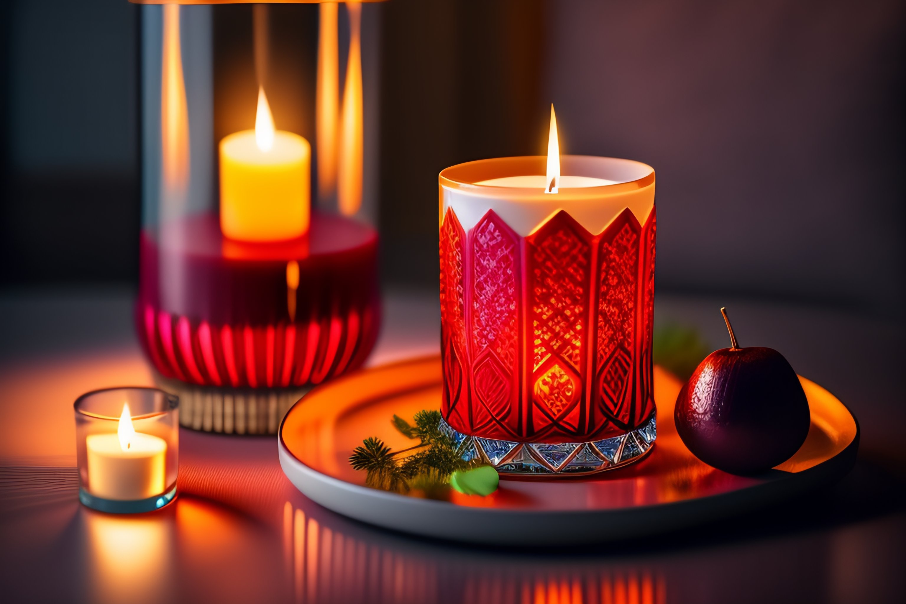 Lexica - Professional product photo of luxury candle, intricate ...