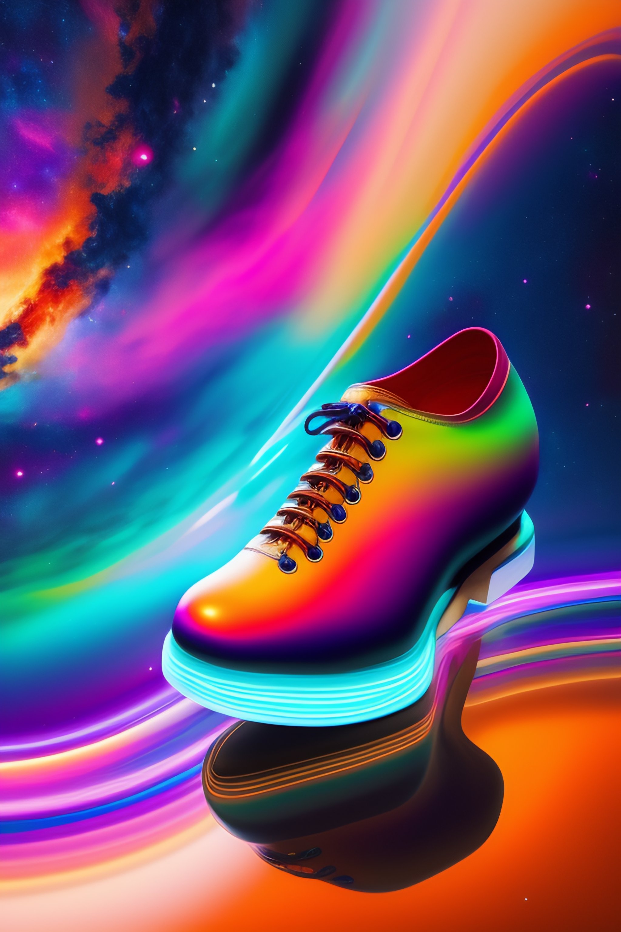 Lexica - Space shoes paint