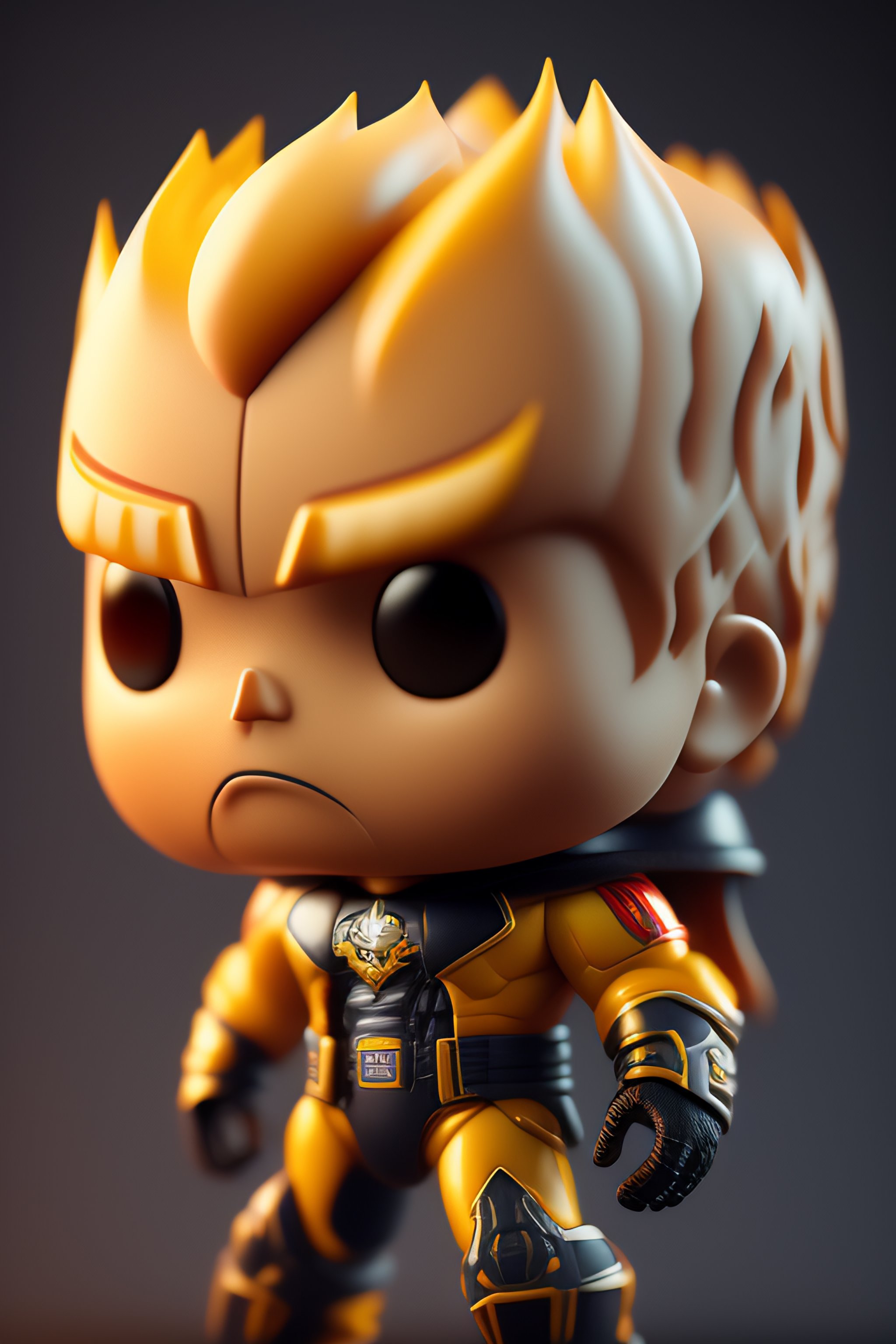 Lexica - Intricate portrait of 3d render of funko pop of ghostrider, 8k ...
