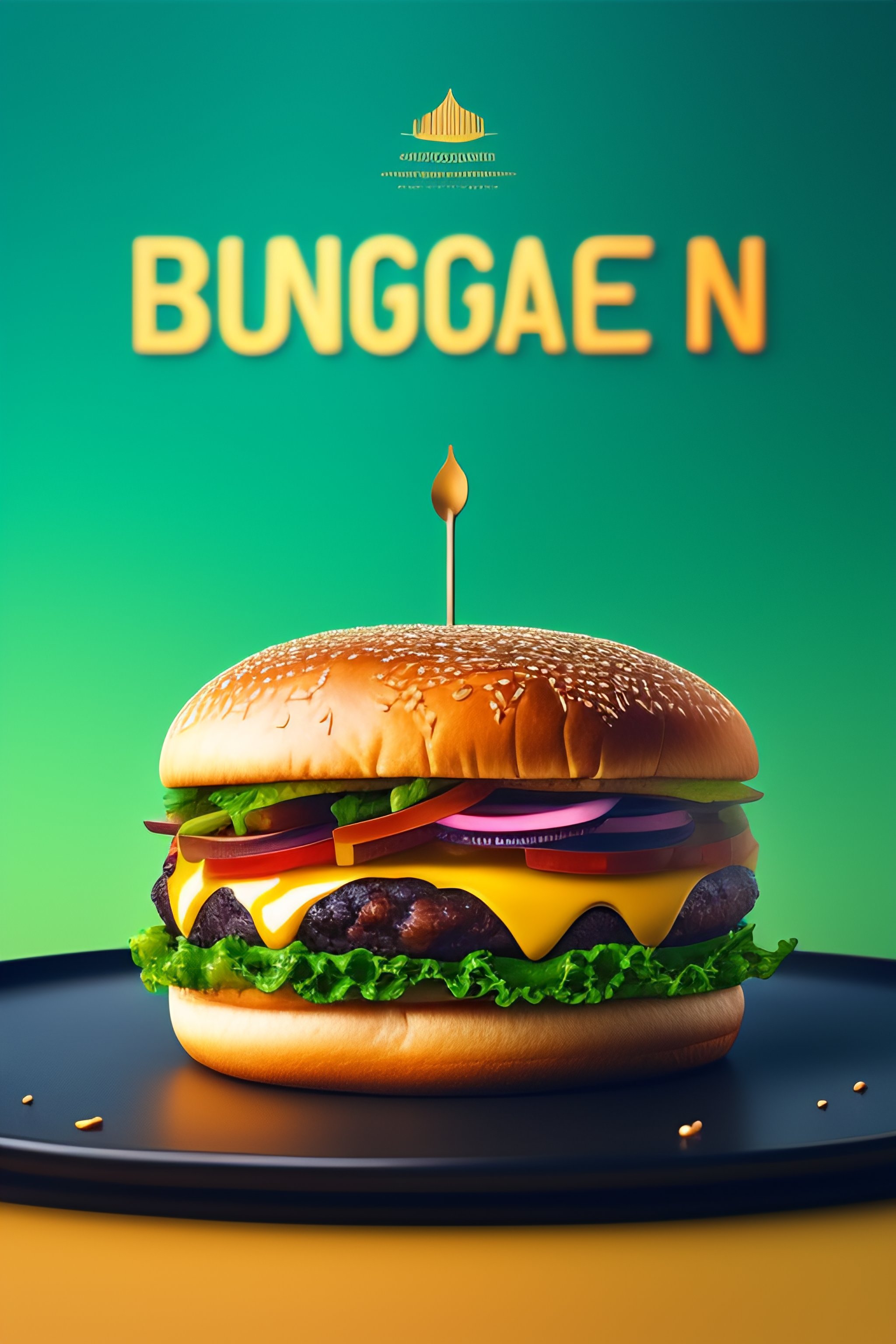 Lexica - A social media ad for a burger far apart High quality, digital ...