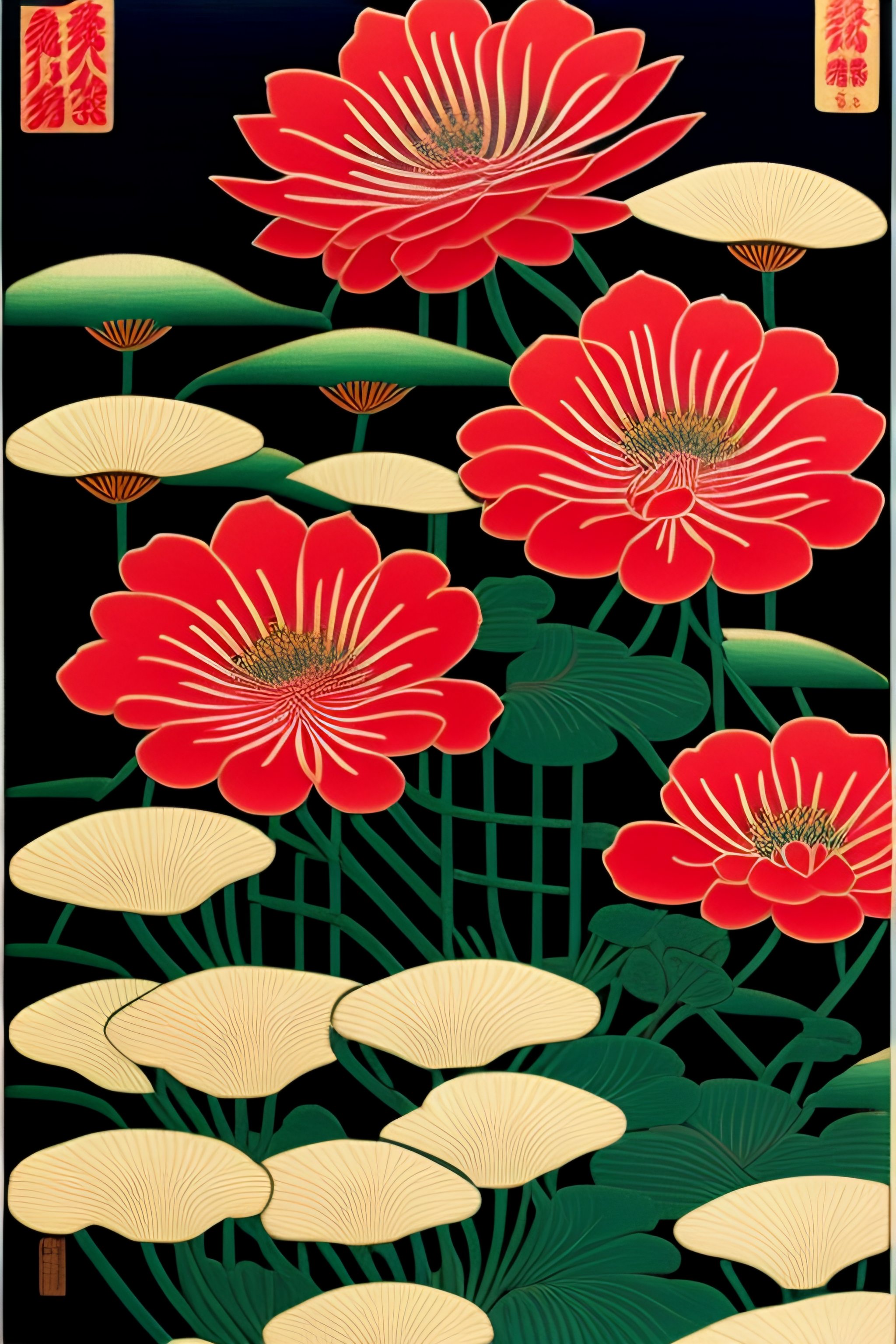 Lexica - 2D artwork Woodblock print by Taguchi Tomoki, Yatsuo no ...