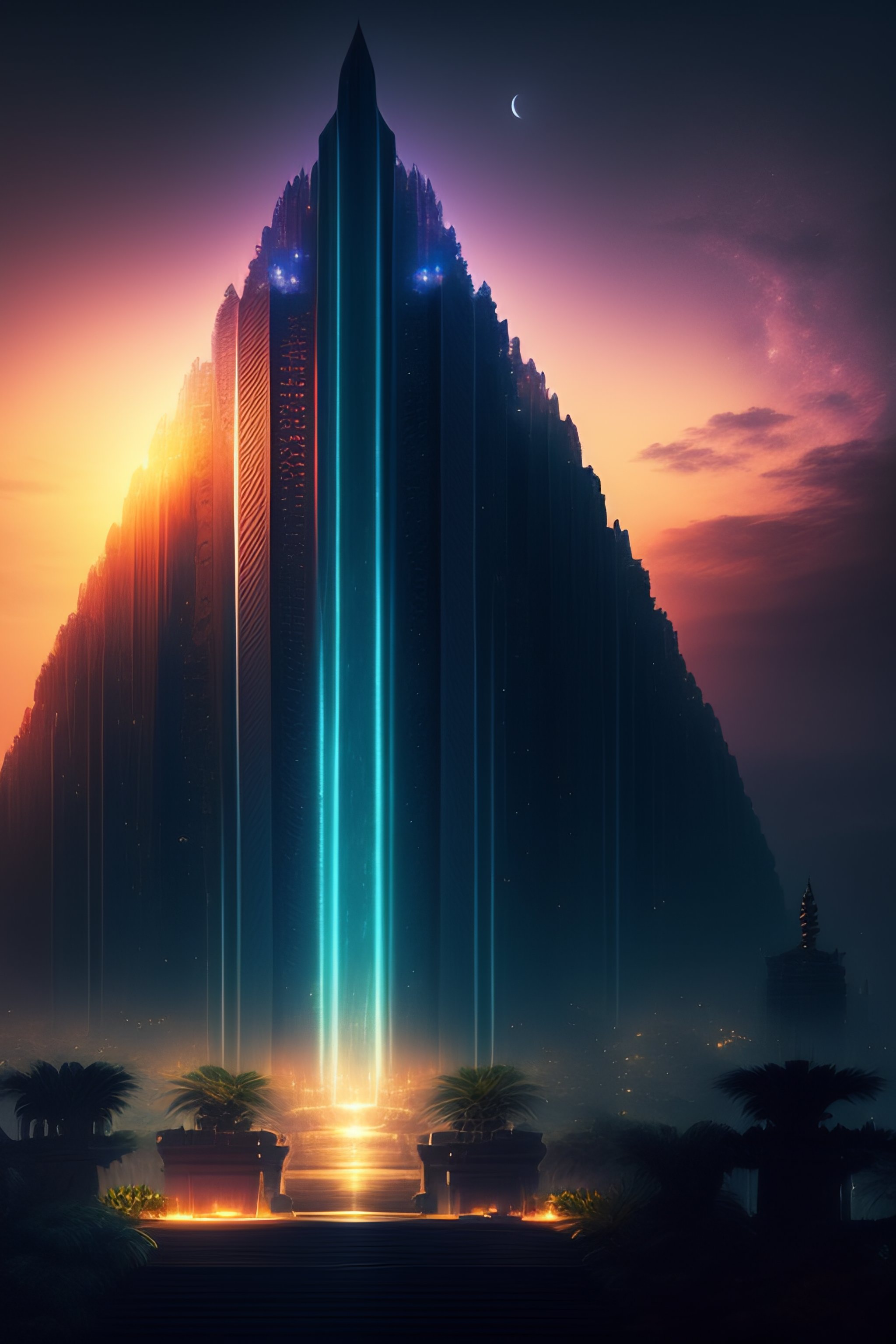 Lexica - Lost city in dark night