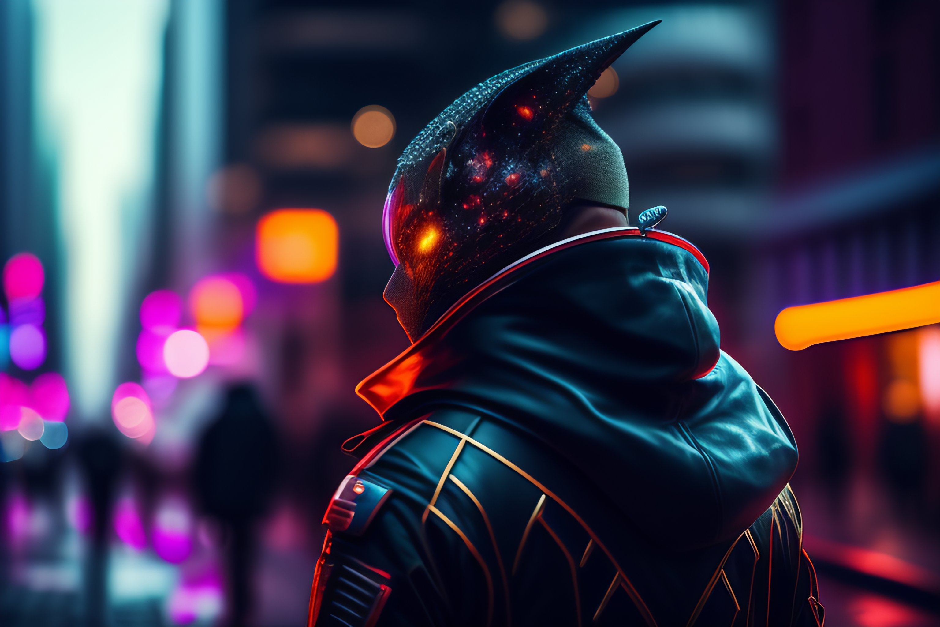Lexica - Evil space creature on the street,cyberpunk style, realism, 4k ...