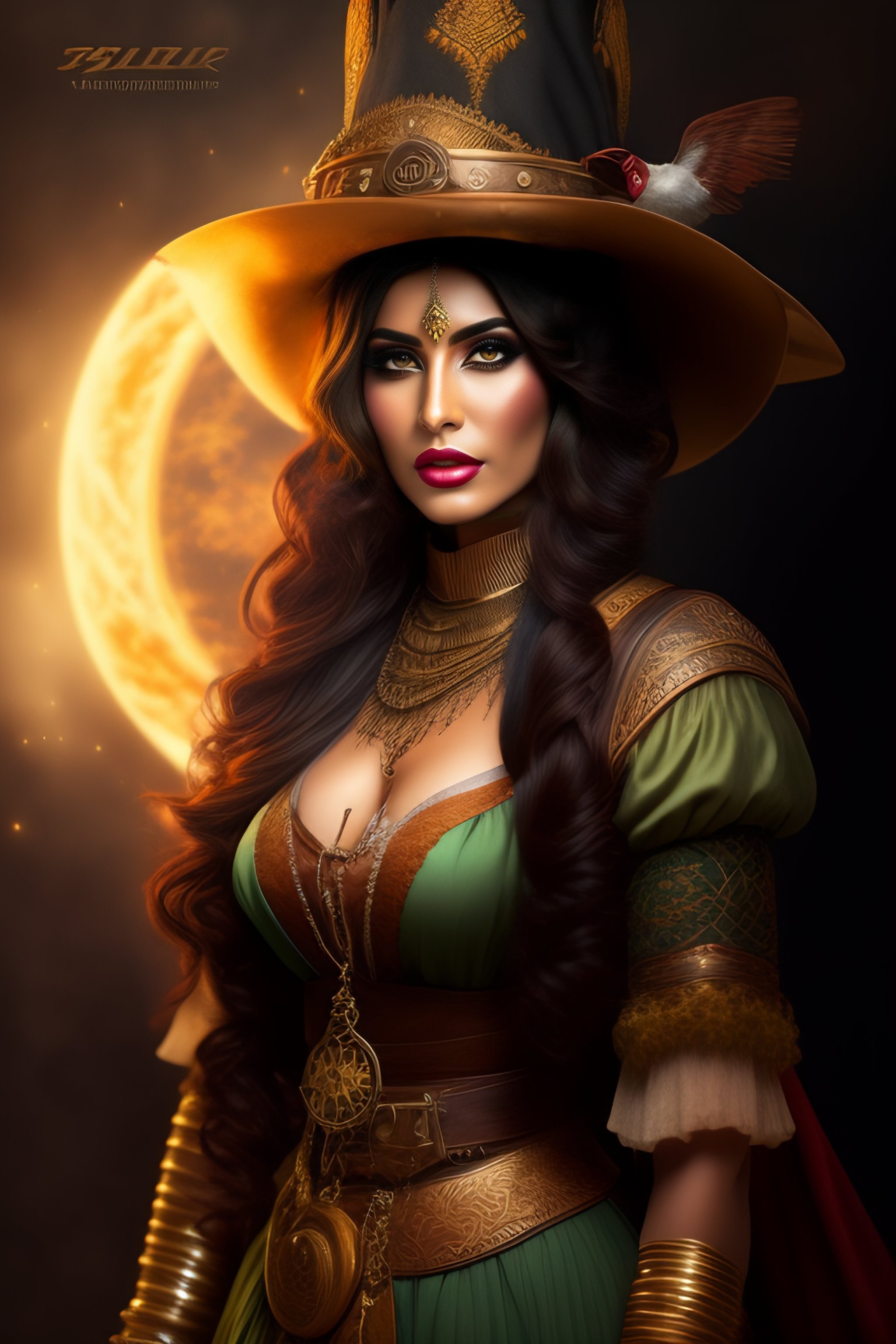 Lexica - A middle eastern steampunk witch