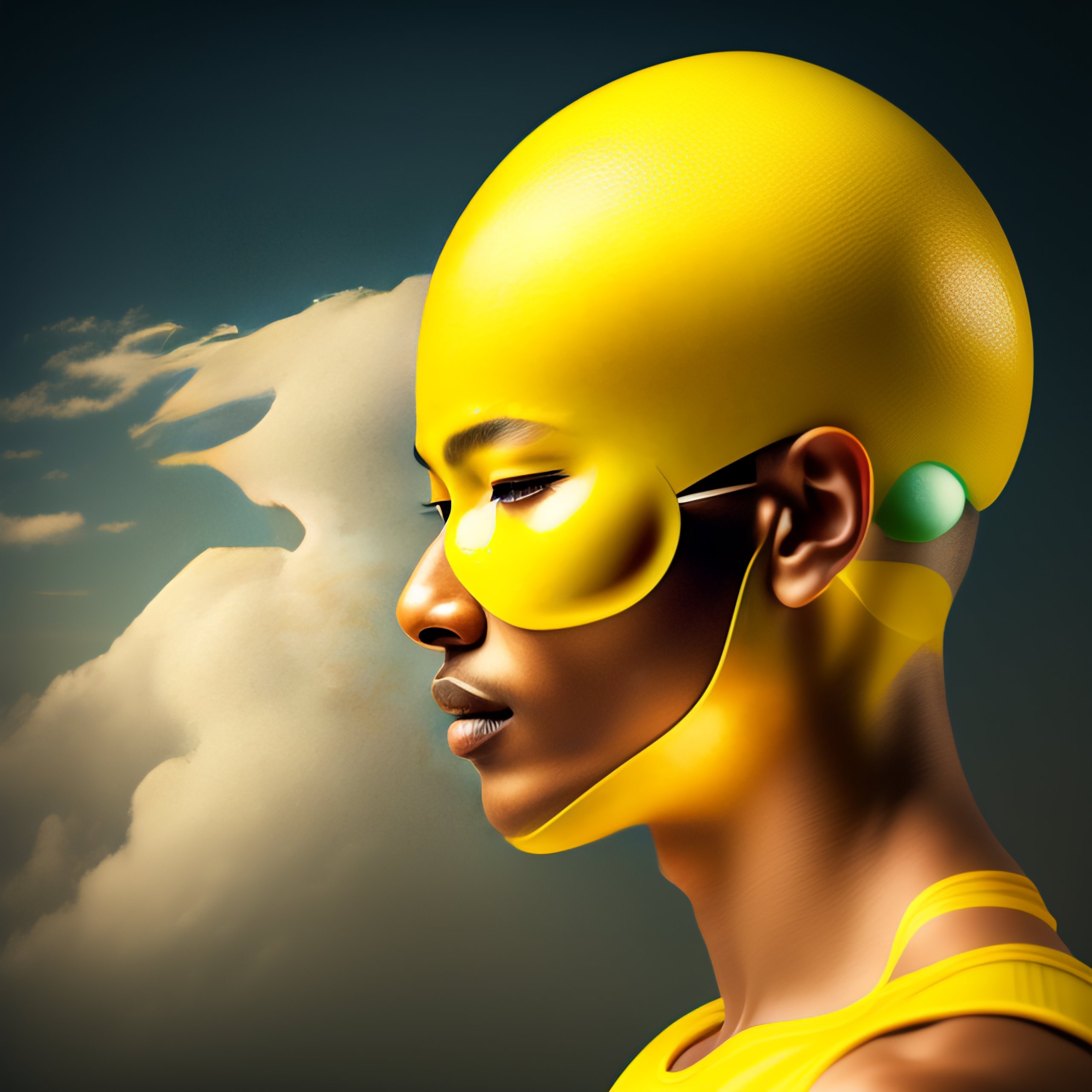 Lexica - Human with lemon head