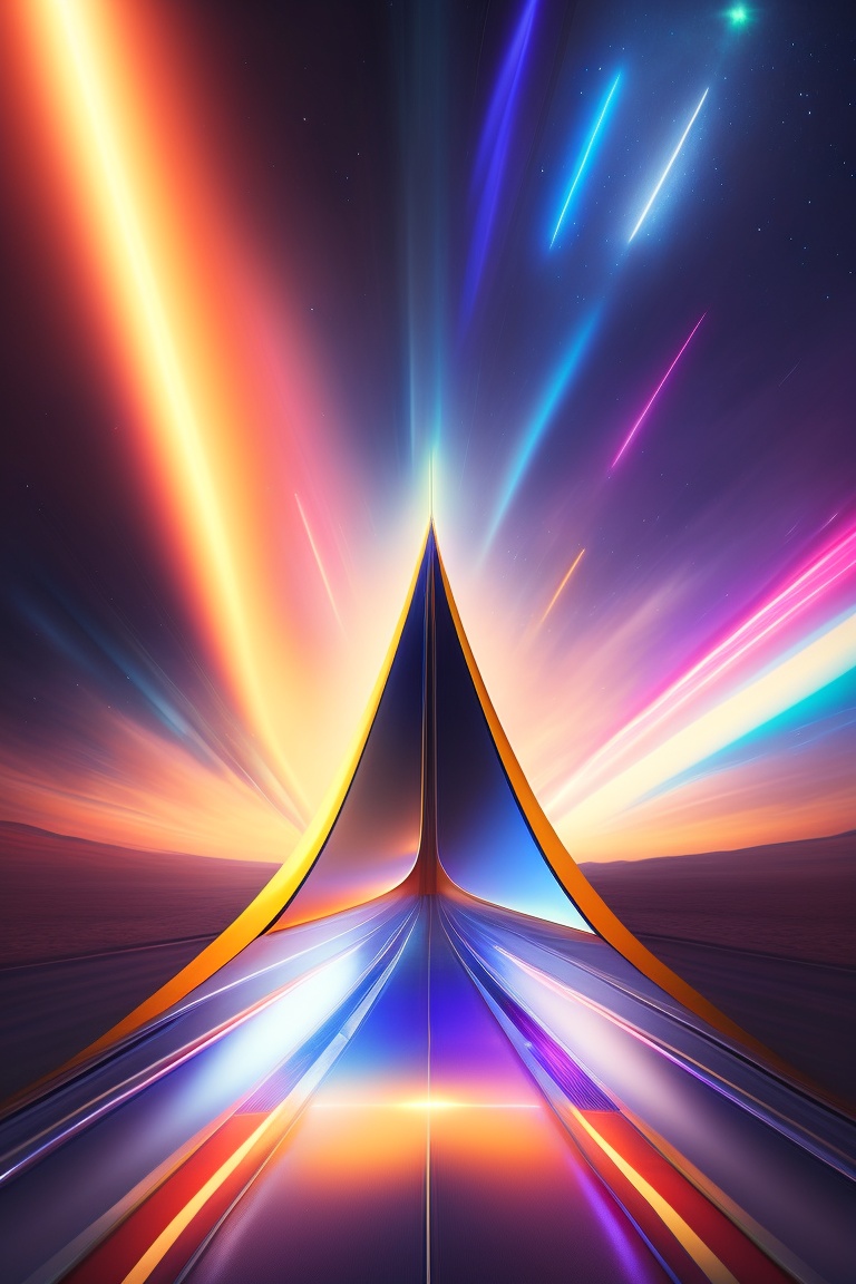 Lexica - A portal to a fantastic light high-speed world of the future ...