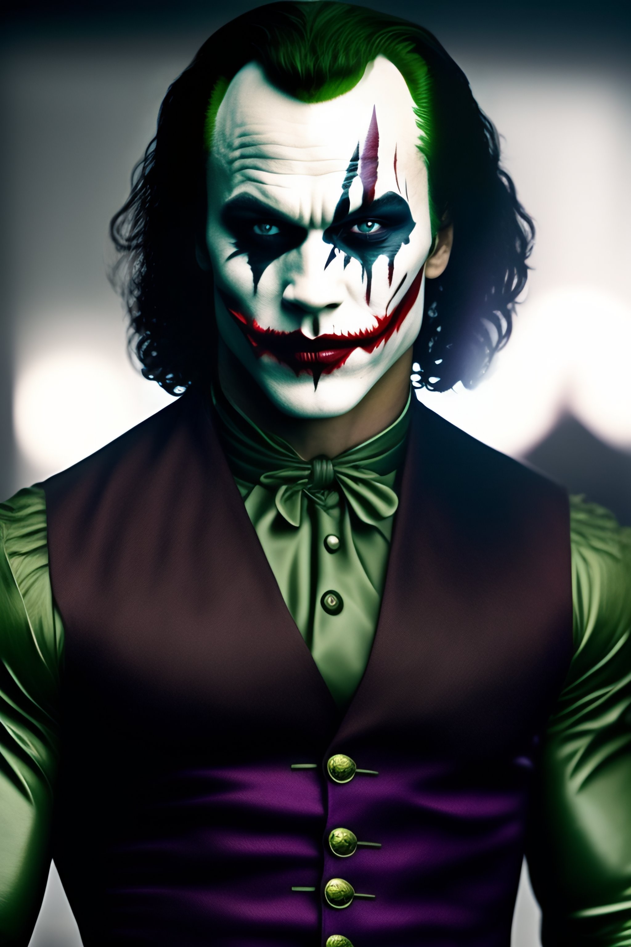 Lexica - Heath Ledger's Joker and Brandon Lee's Crow combined