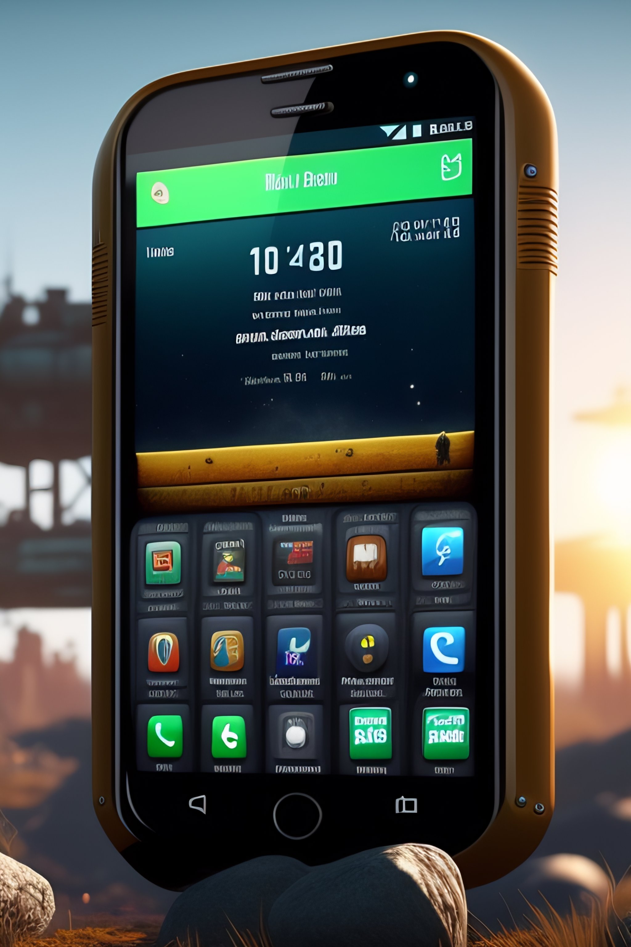 Lexica - An extremely complex Fallout 4 Mobile phone