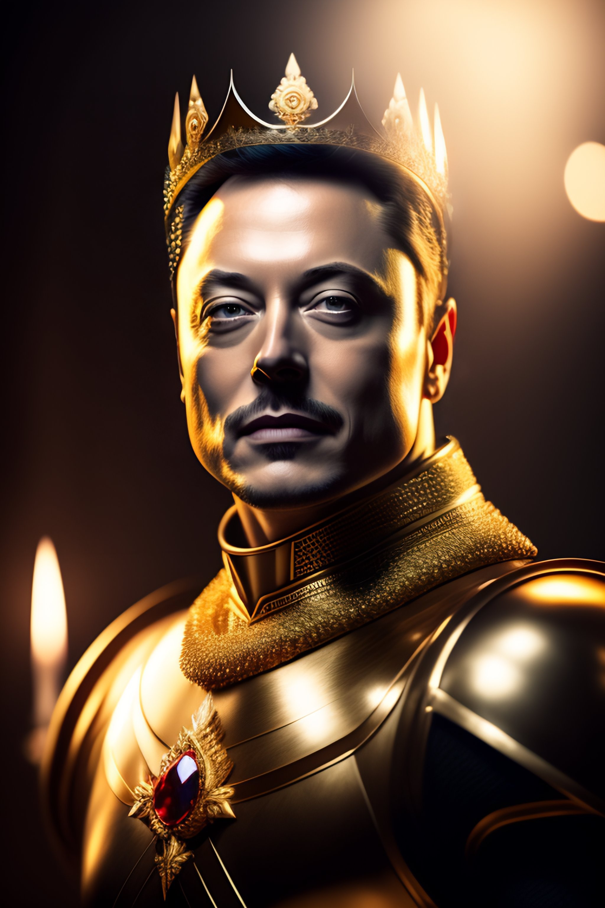 Lexica - Eelon musk, king, crown of thorns, realistic photography ...