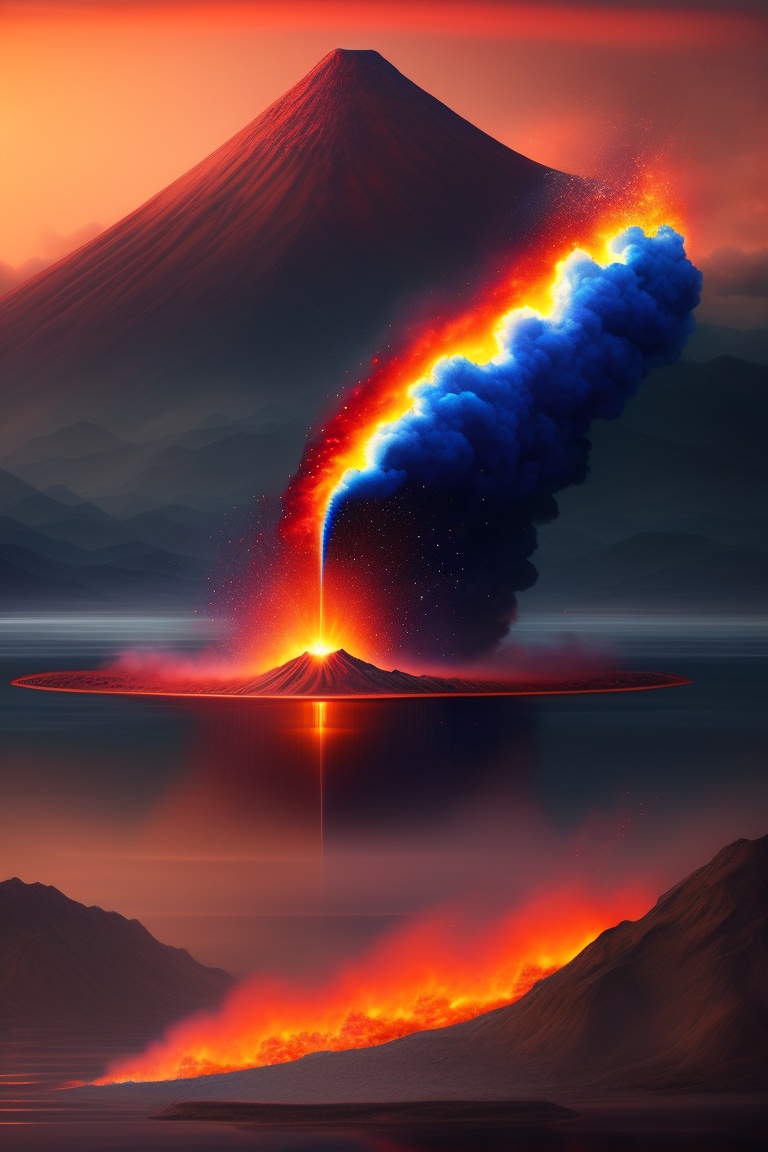Lexica - Earth blasting , volcano , water of fire