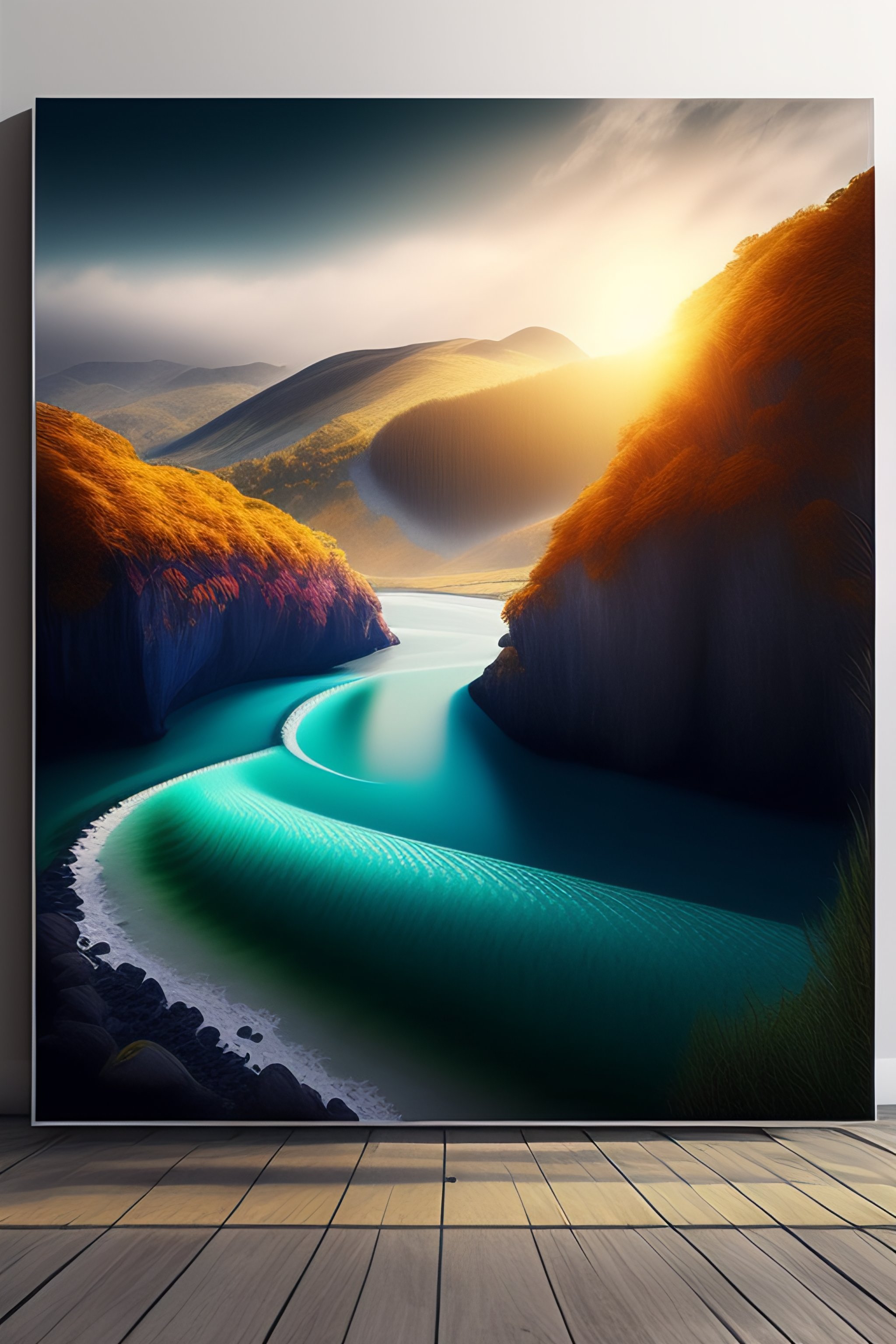 Lexica - String Wall Art, 4k, high quality, real scene