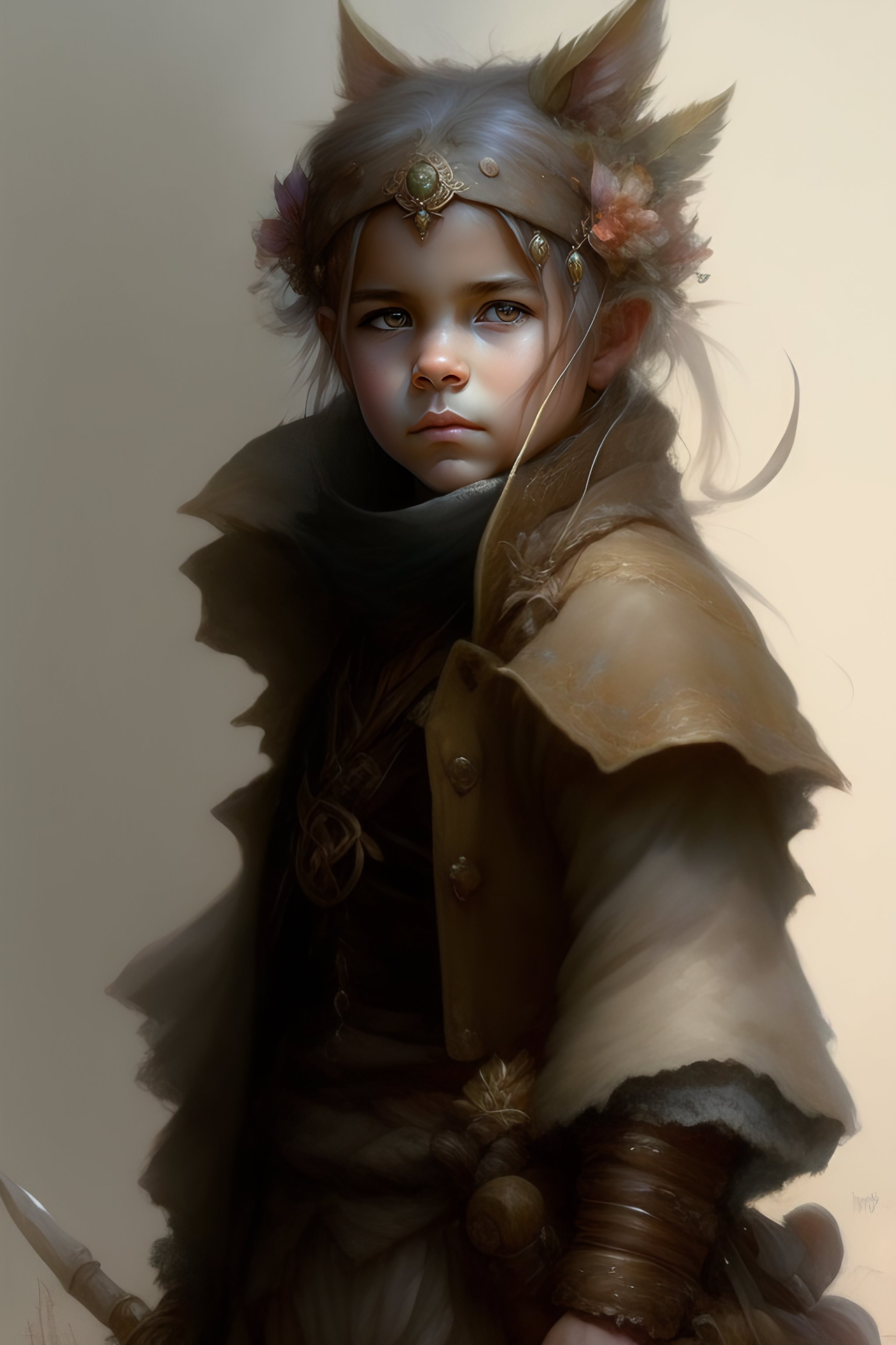 Lexica - Fantasy character . muted colors. by Jean-Baptiste Monge