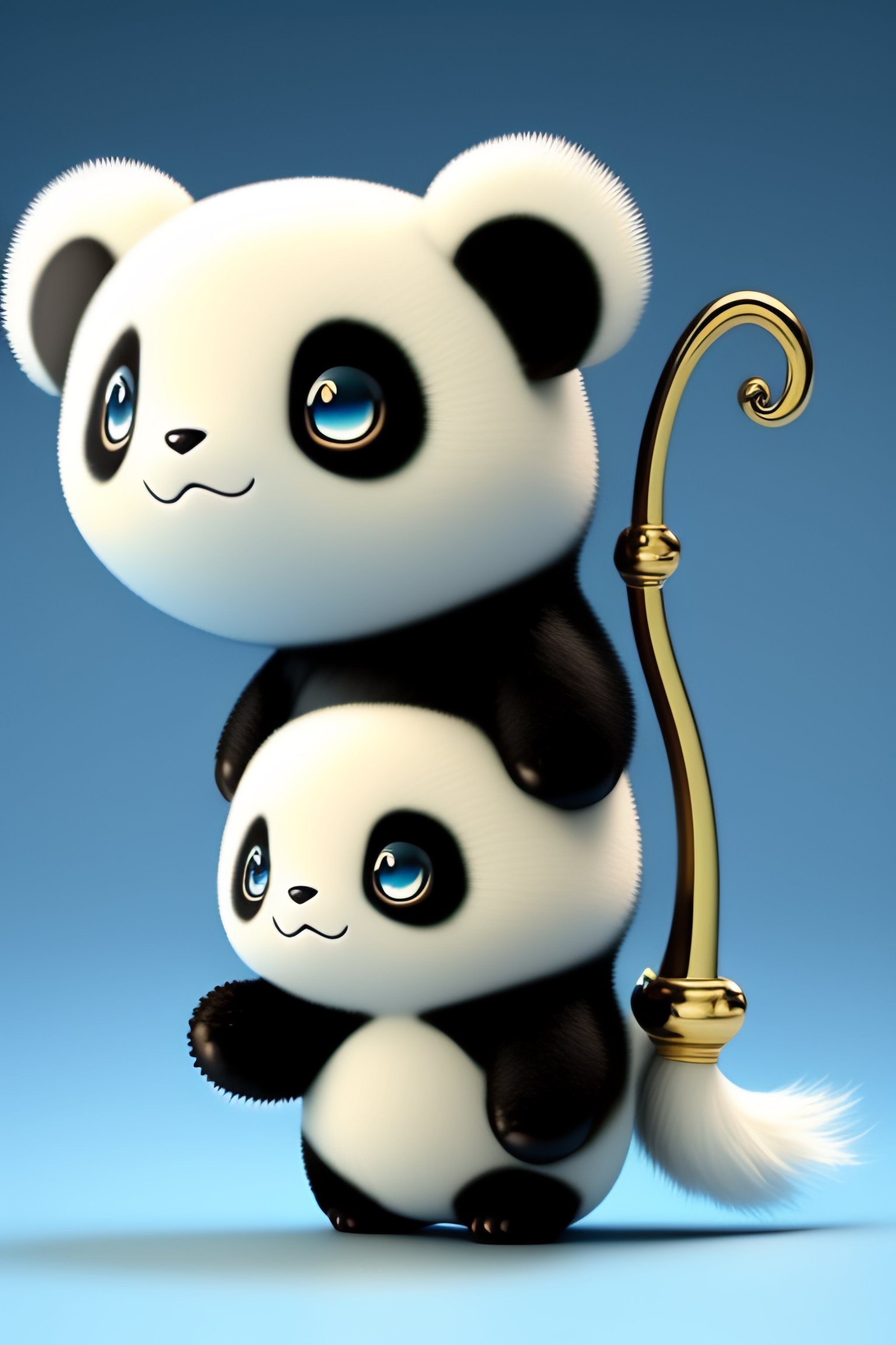Lexica - An adorable water type pokemon that resembles a small panda ...