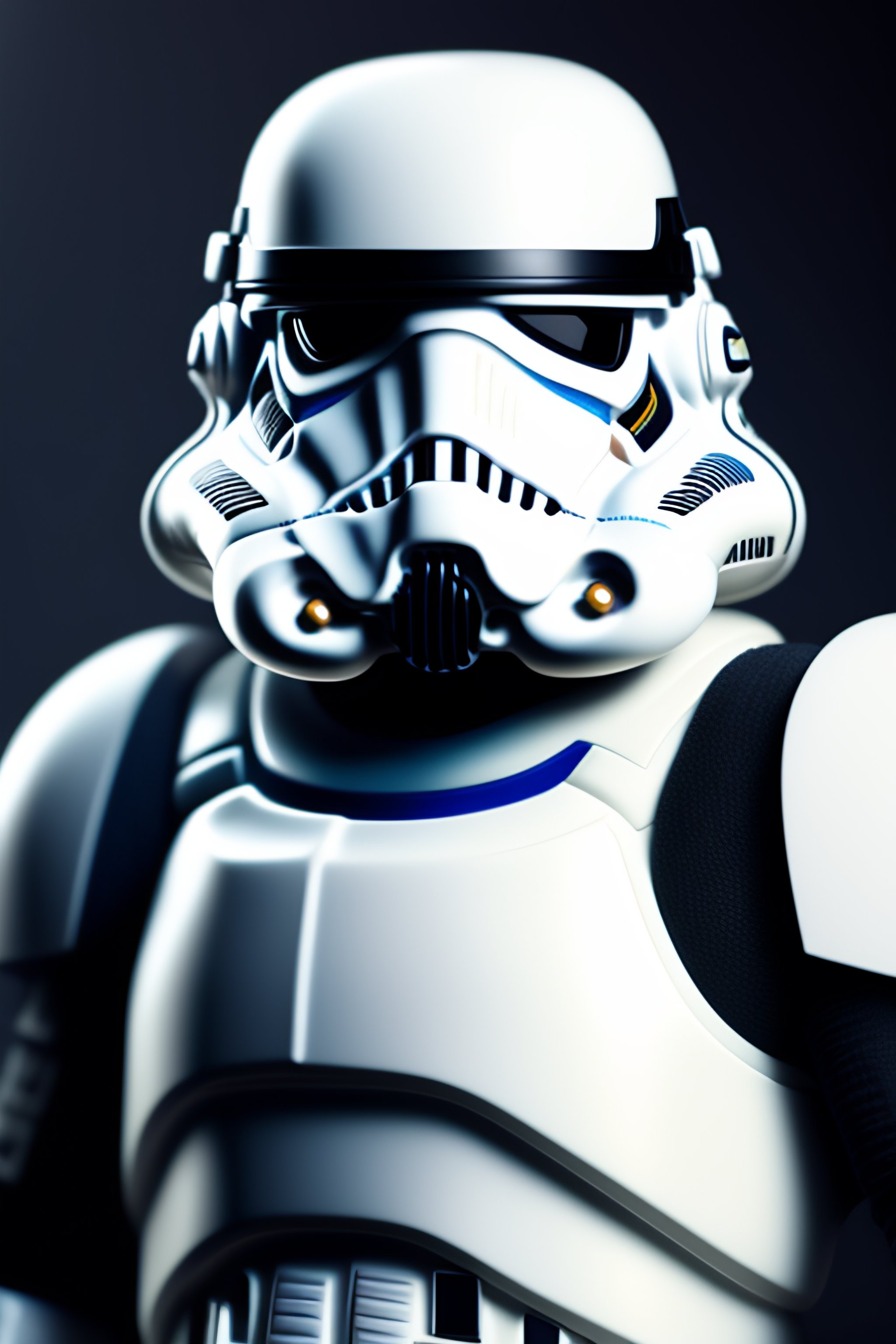 Lexica - Portrait of lionel messi as stormtrooper from star wars ...