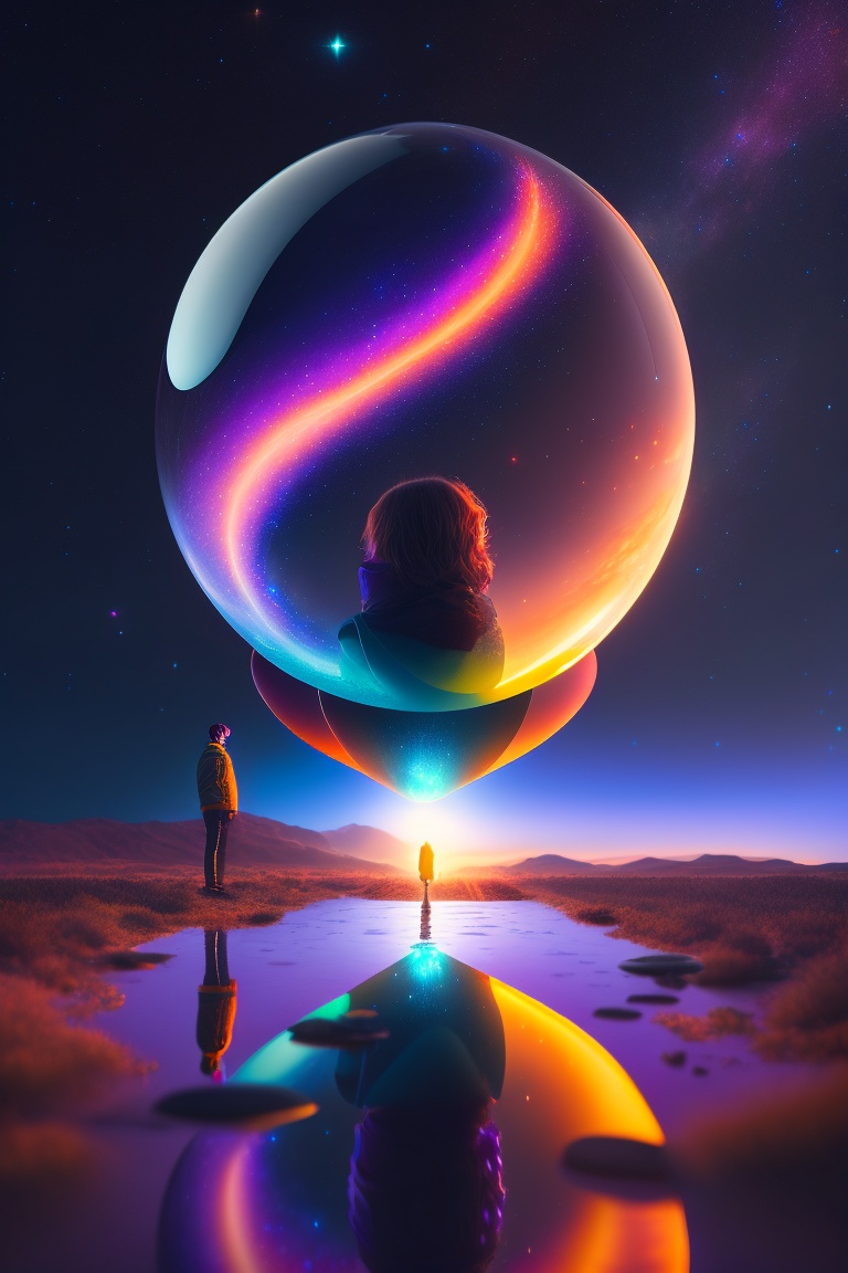 Lexica - A photo of a person astral projecting, stunning photograph ...