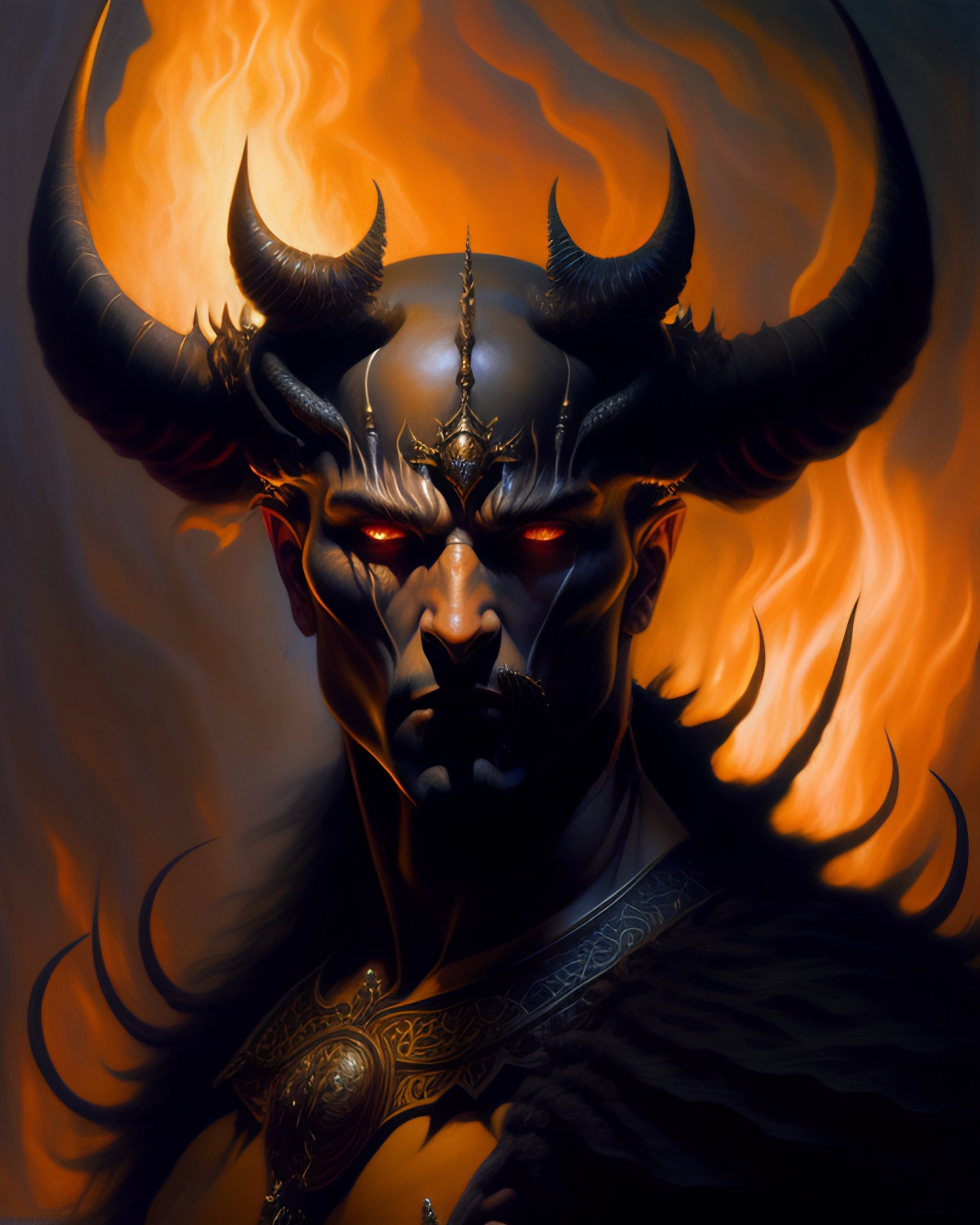 Lexica - A demon made of wisps of smoke ready to tear into your soul ...