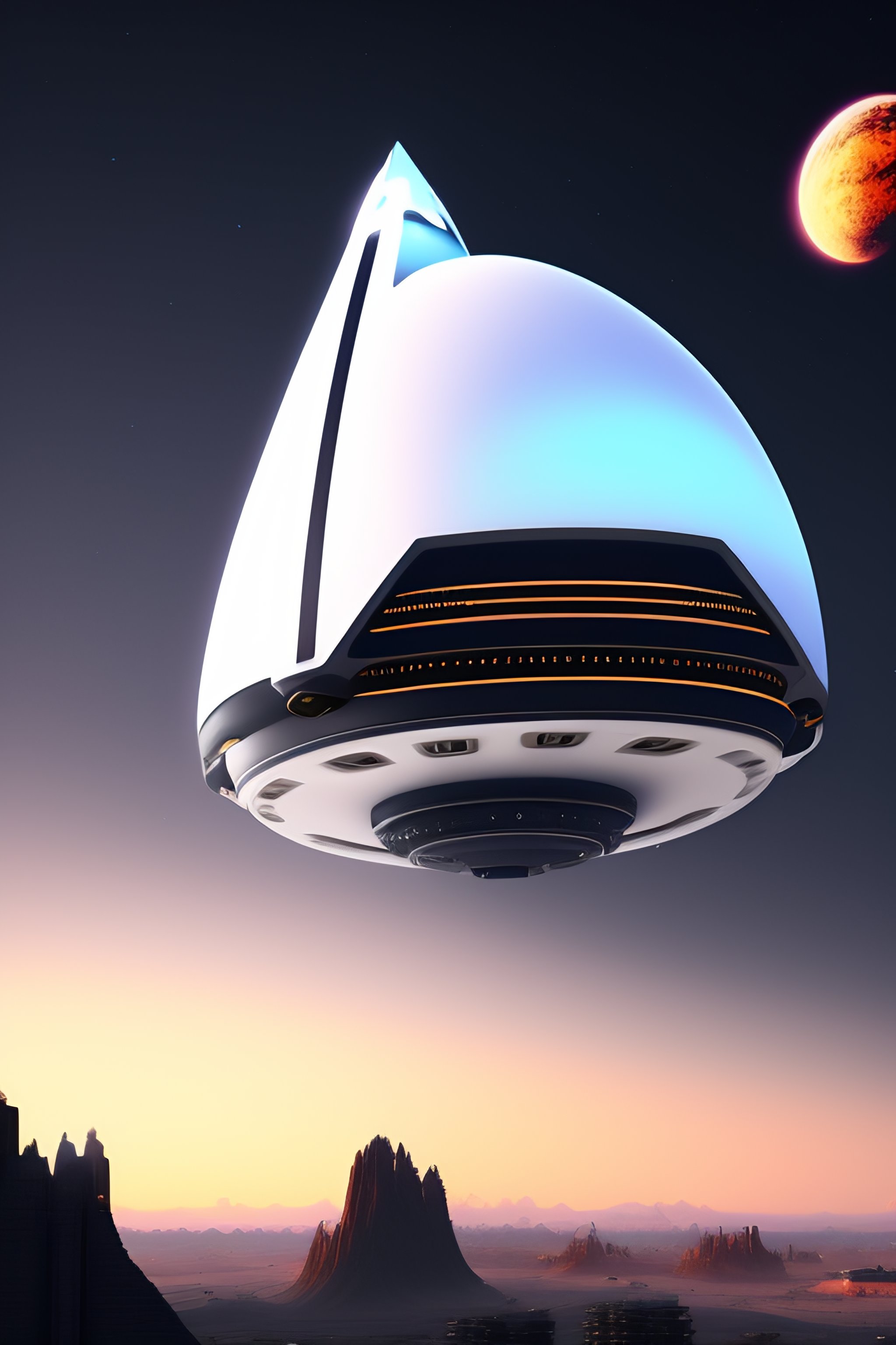 Lexica - A UFO in other planet, renderwidth : 8 3 2 height : 1 0 8 8 ...