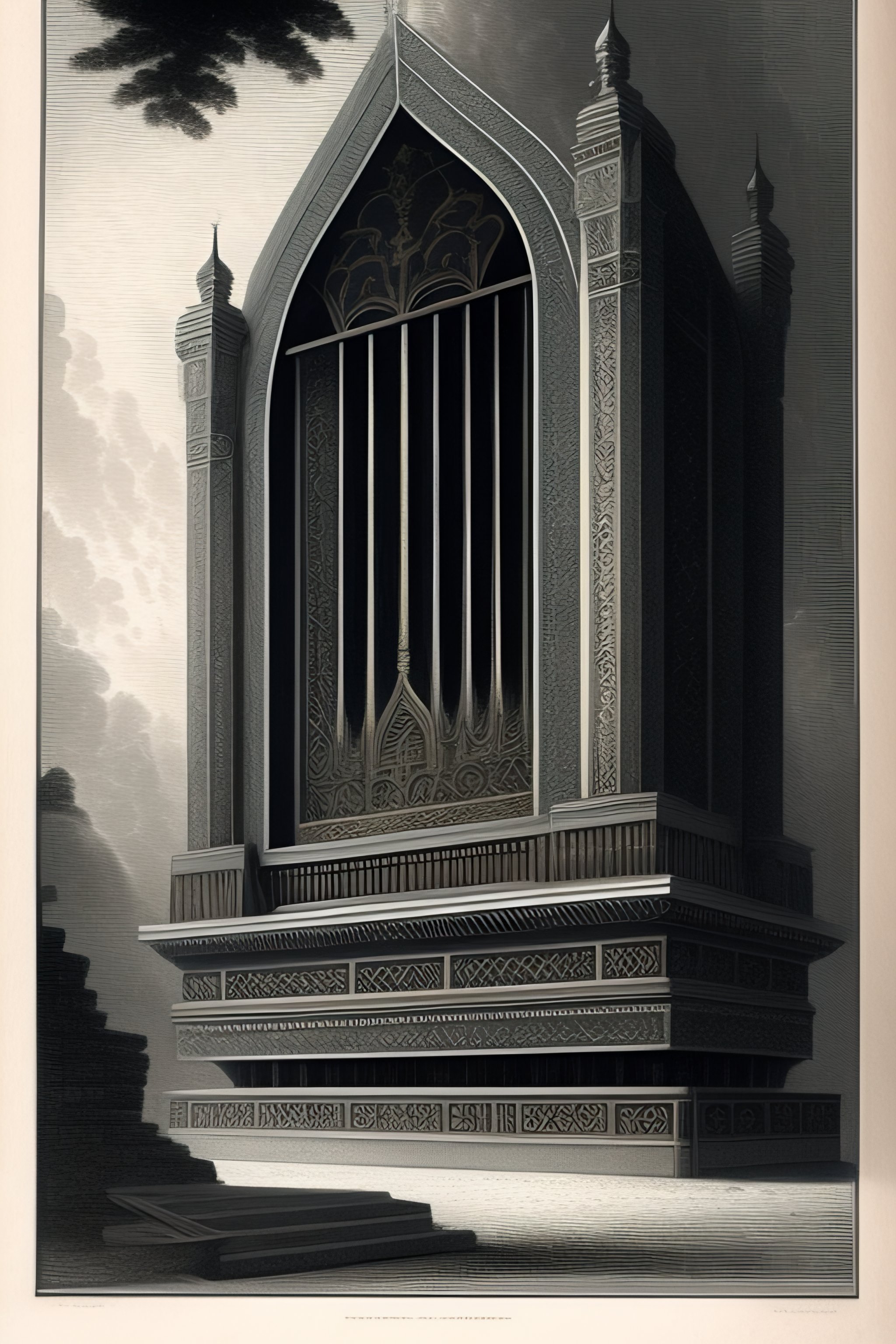 Lexica - Beautiful pencil drawing of cursed book manuscript, 19th ...