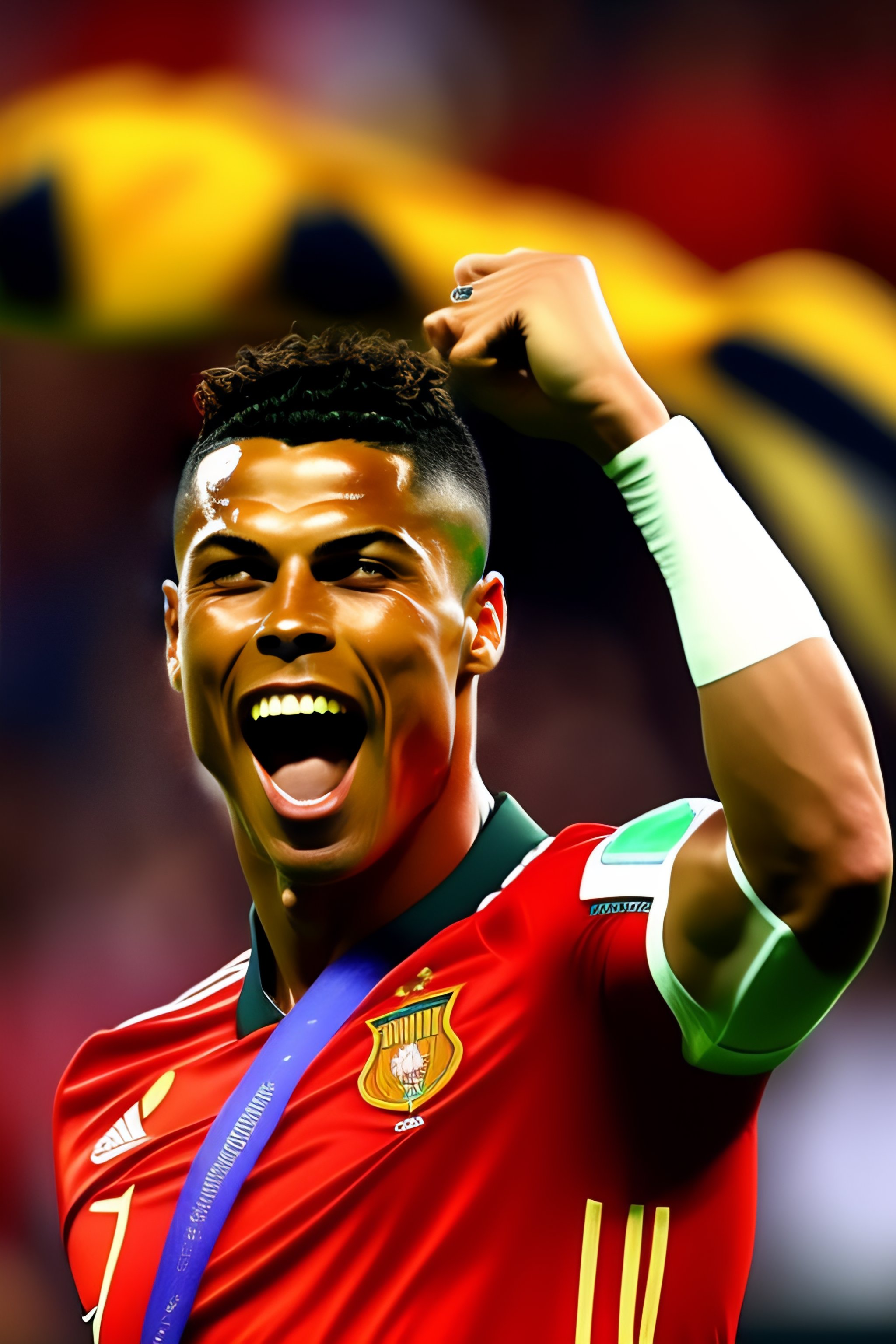 Lexica - Ronaldo win the worldcup