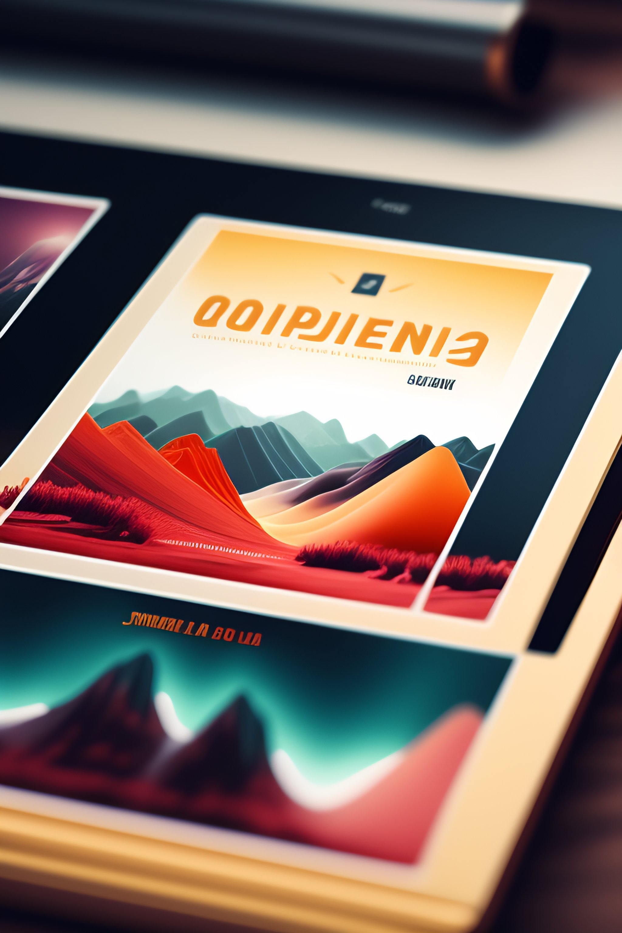 Lexica - Graphic design of something