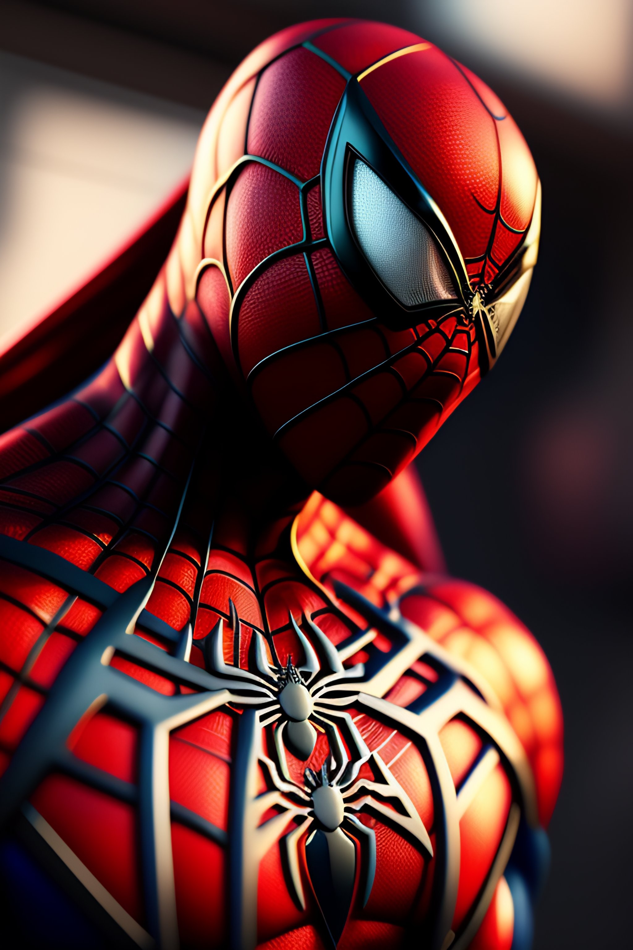 Lexica - Spider man art, highly detailed, complete body composition ...